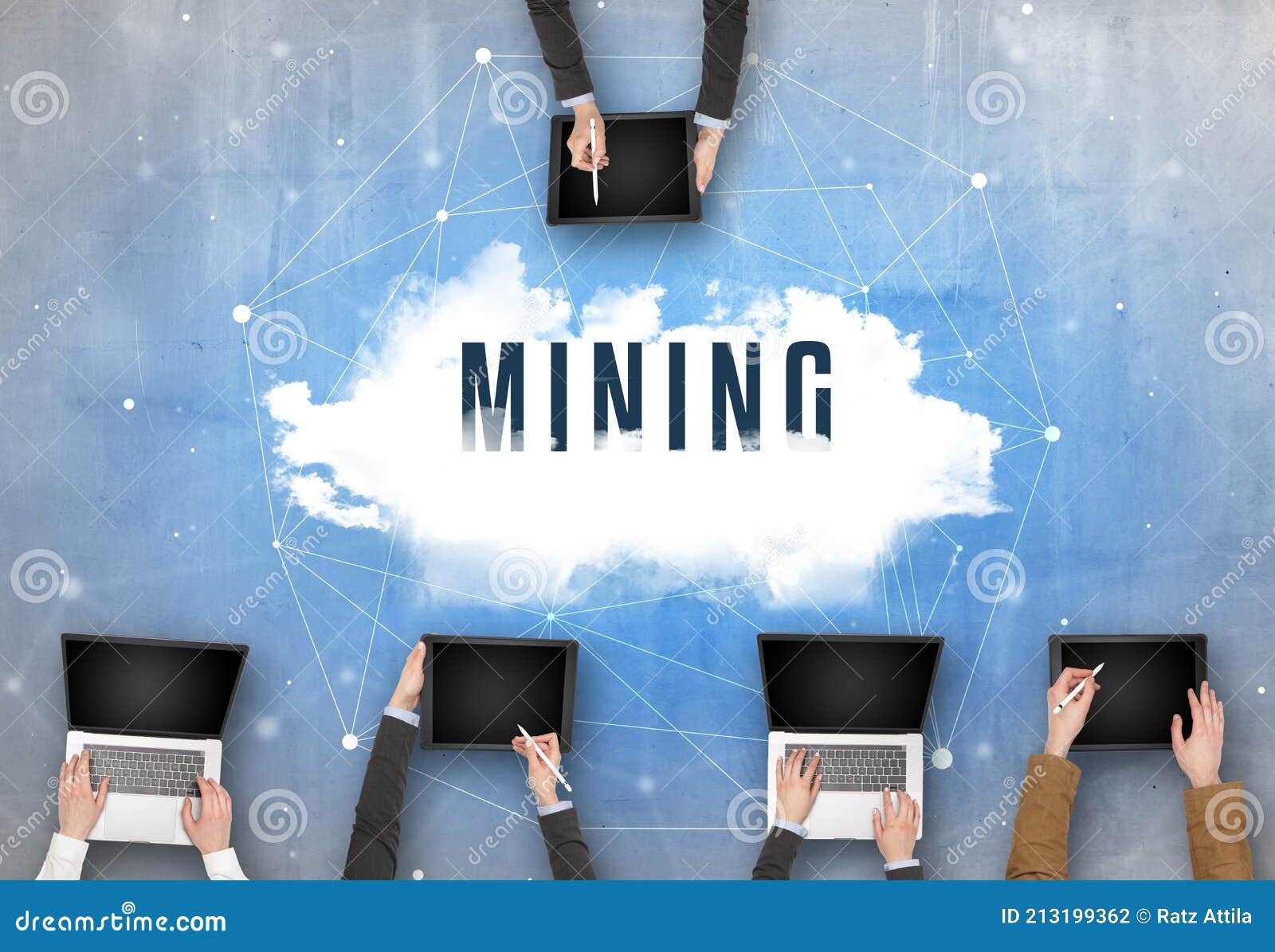 Group of People Having a Meeting Stock Photo - Image of mining ...