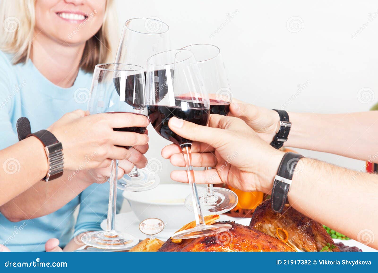 Group of People Having Some Drinks Together Stock Photo - Image of ...