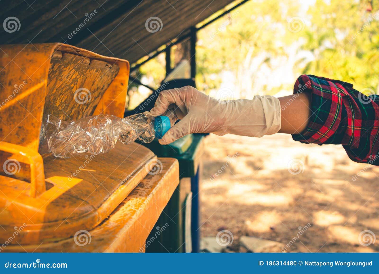 Group of People Help Garbage Collection for To Keep Clean and Take ...