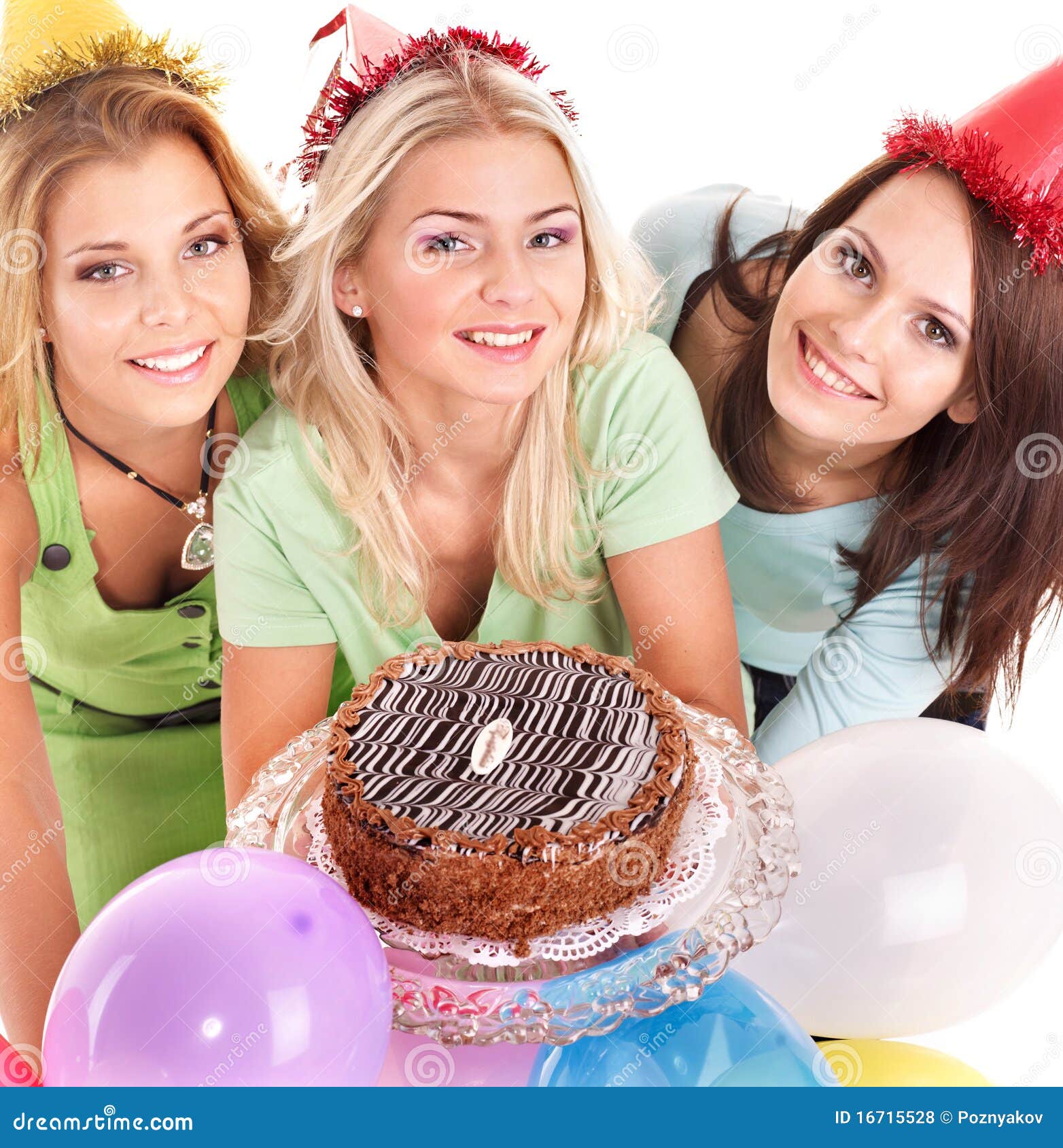 Group people holding cake. stock photo. Image of beautiful - 16715528