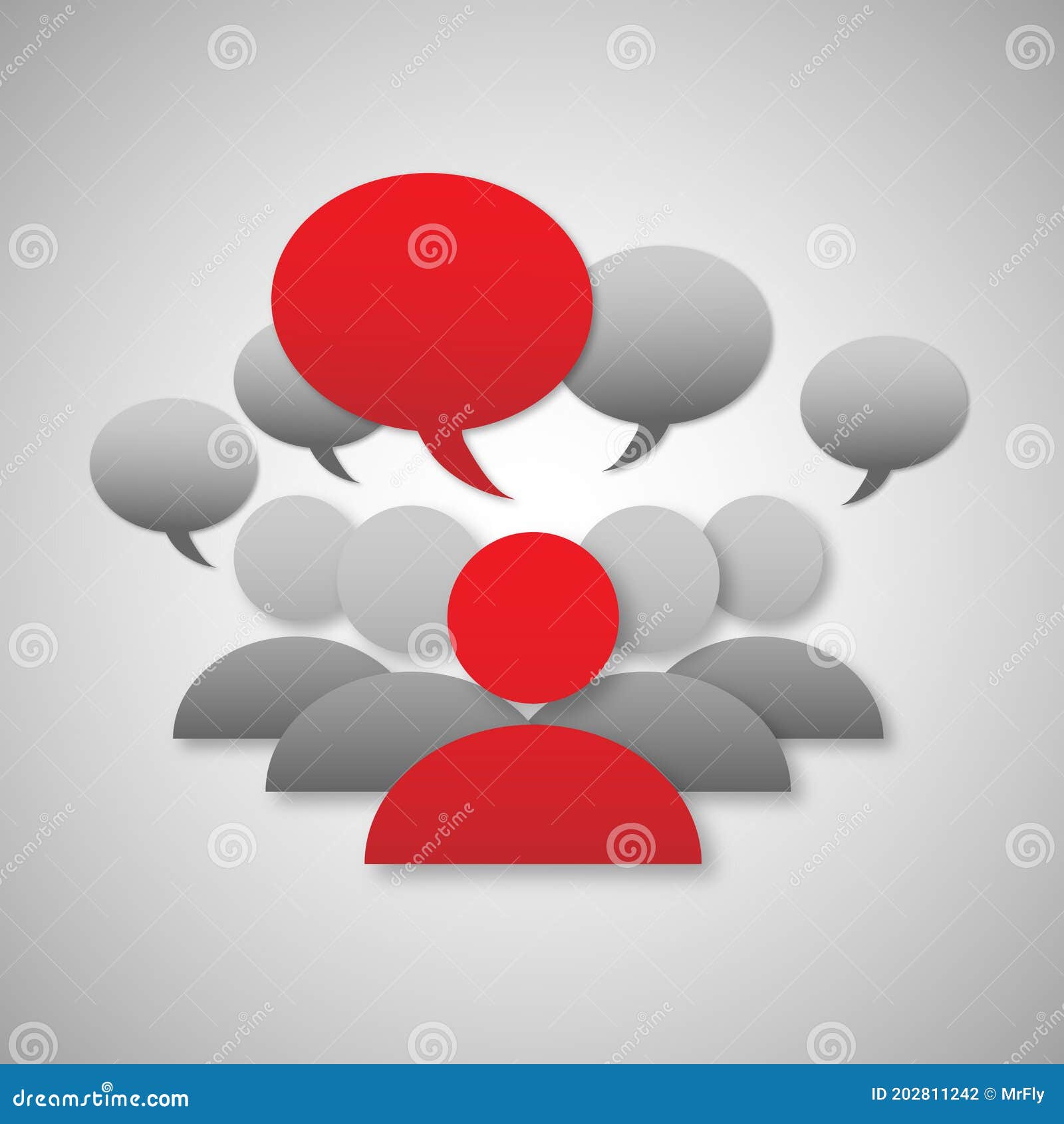 Group of People Ideas Concept, Vector Illustration Stock Vector ...