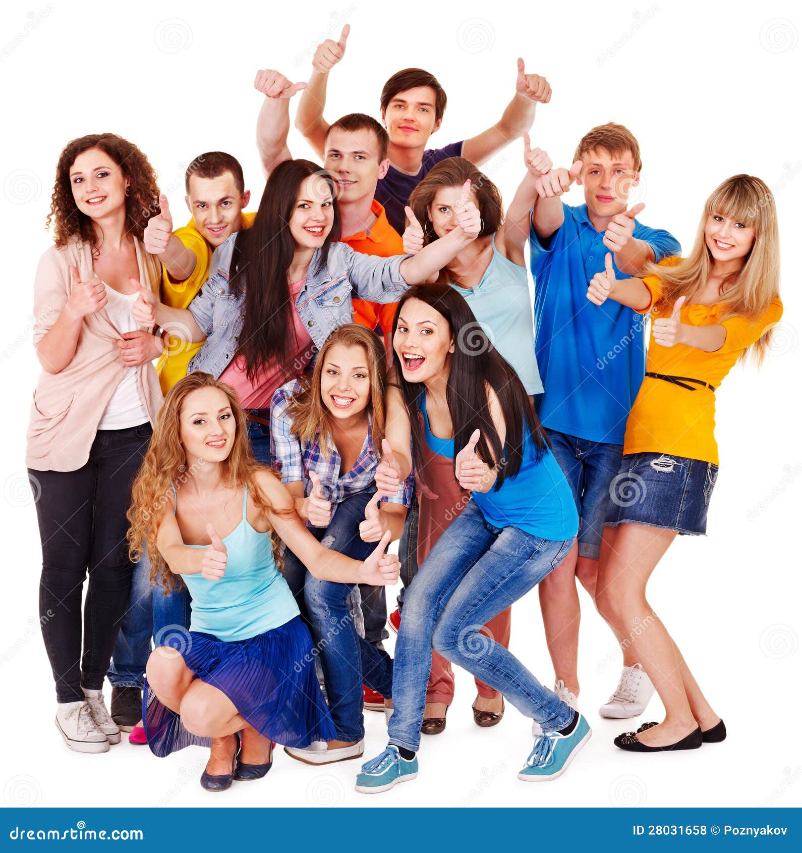 Group people isolated. stock photo. Image of lifestyle - 28031658