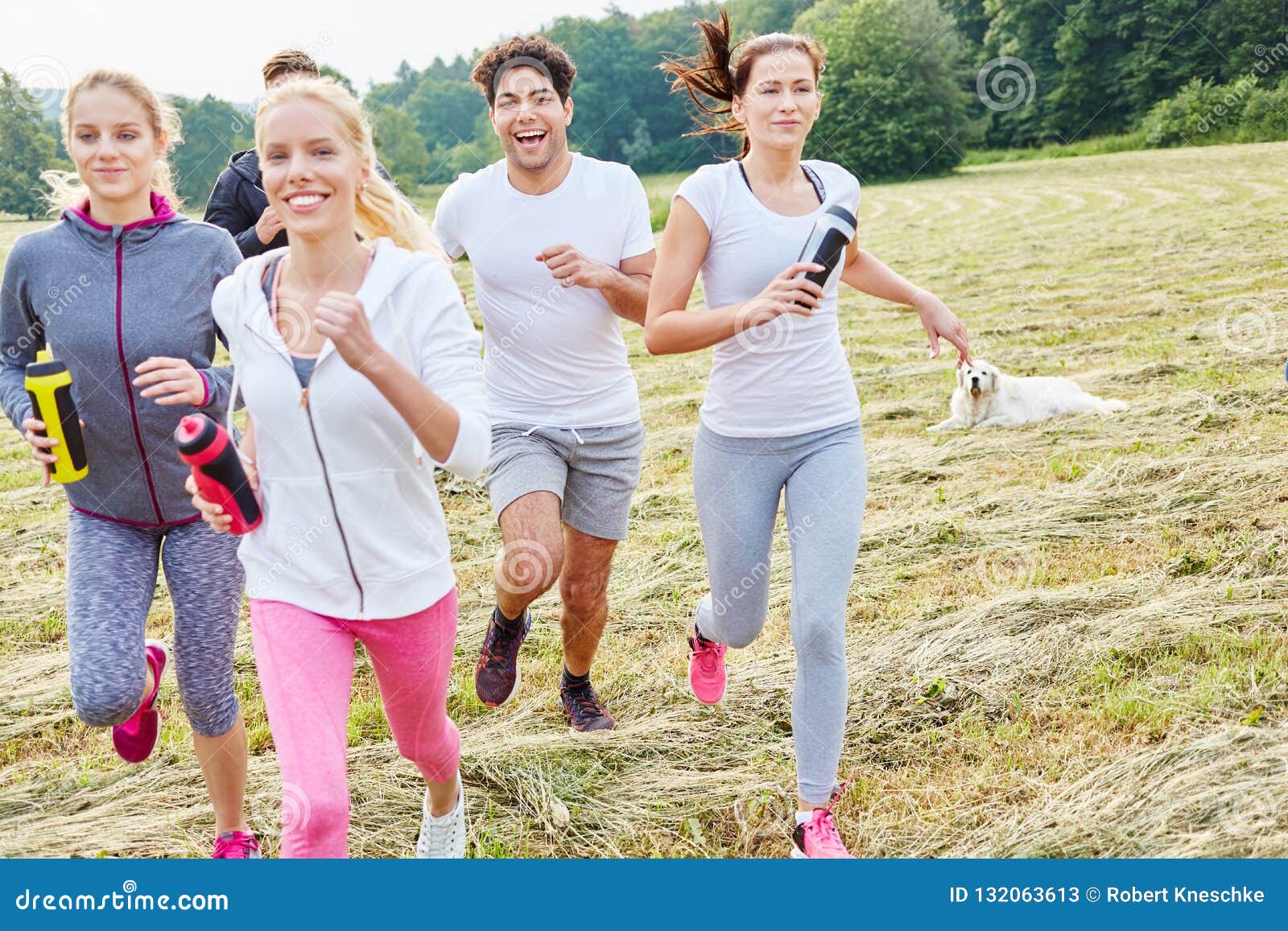 Group of people jogging stock image. Image of leisure - 132063613