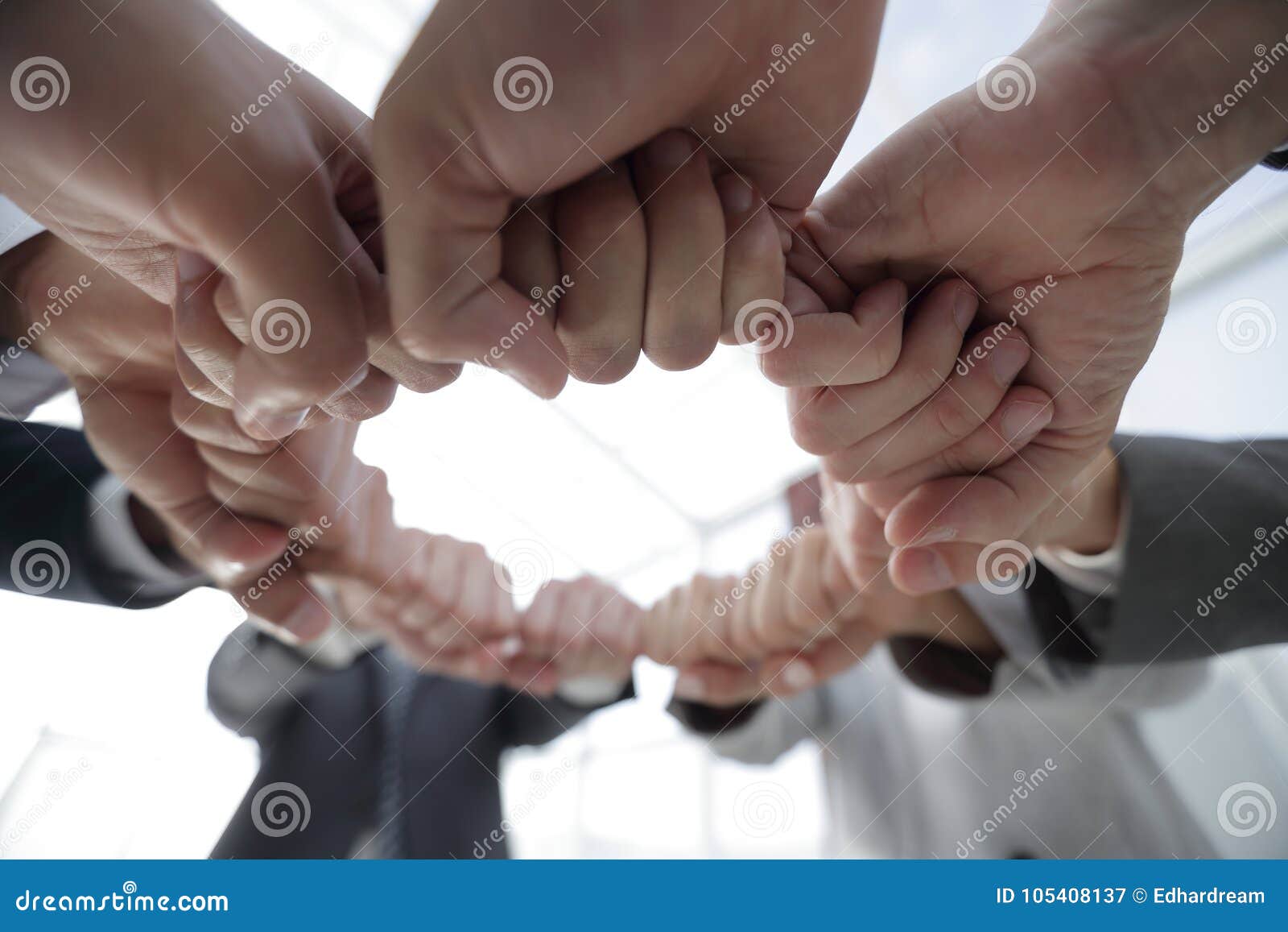 Group of People Joined Their Hands Stock Image - Image of conceptual ...