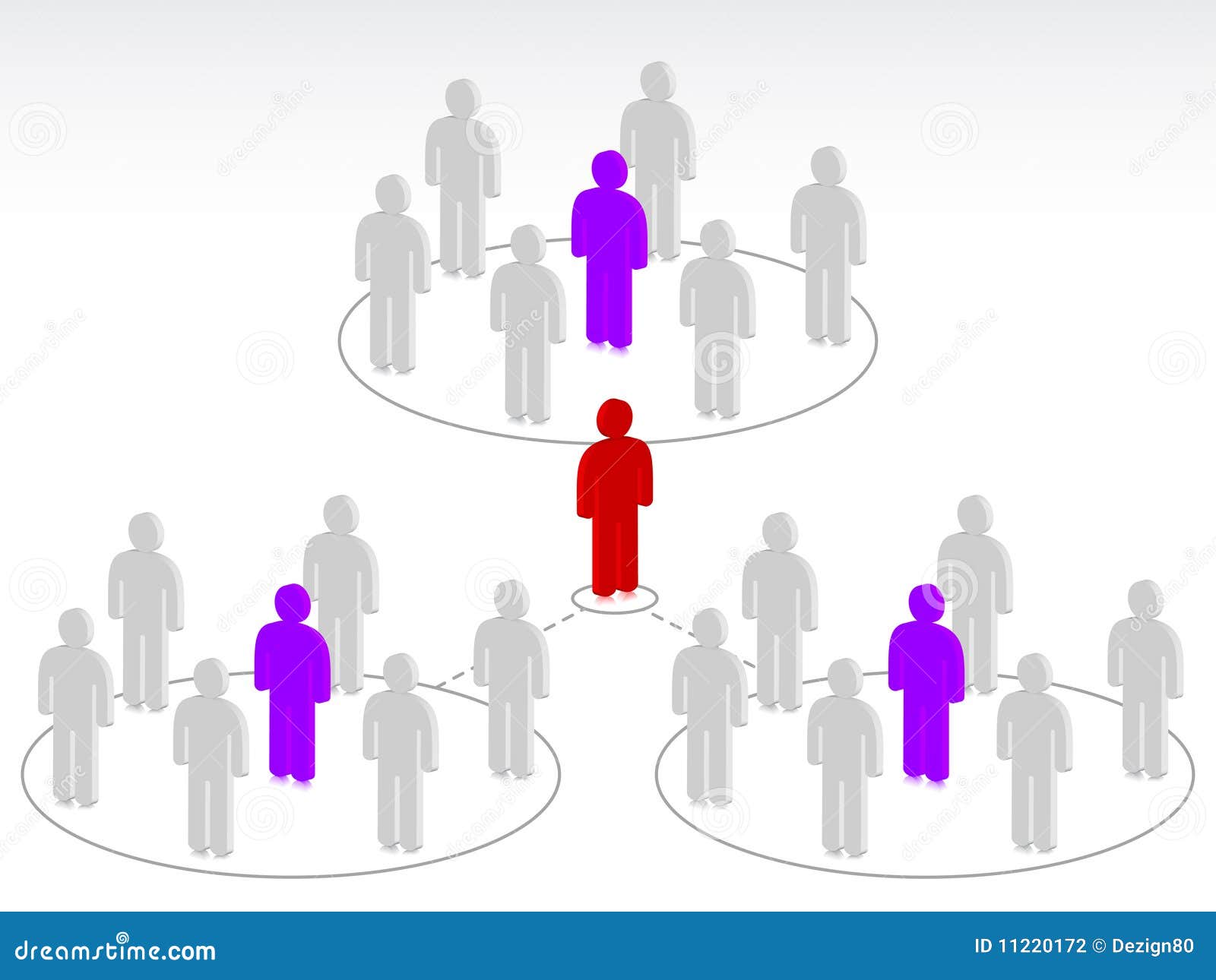 Group people with leader stock vector. Illustration of leading - 11220172