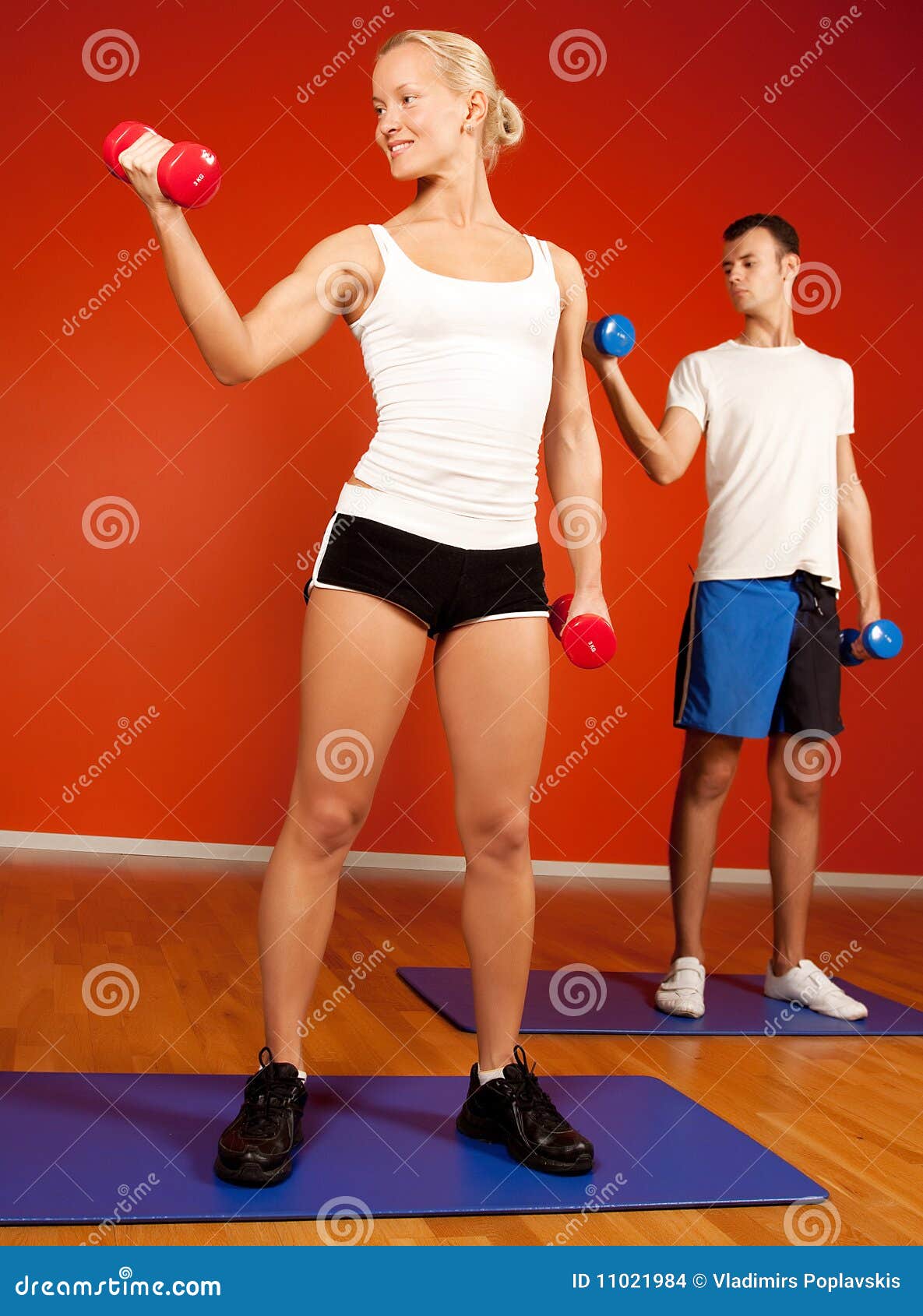 Group of People Lifting Weights in Gym Stock Photo - Image of contact ...