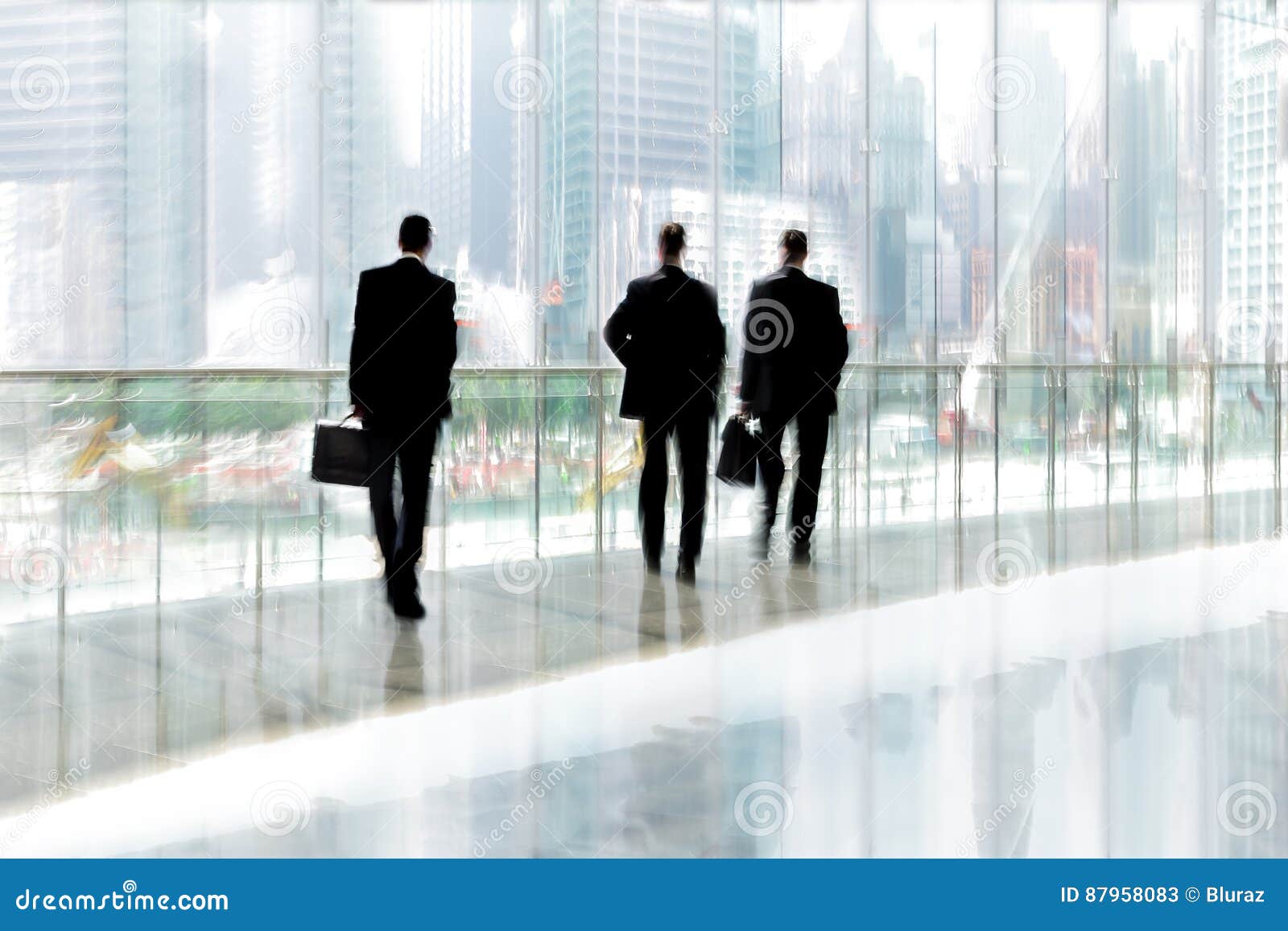 Group of People in the Lobby Business Center Stock Image - Image of ...