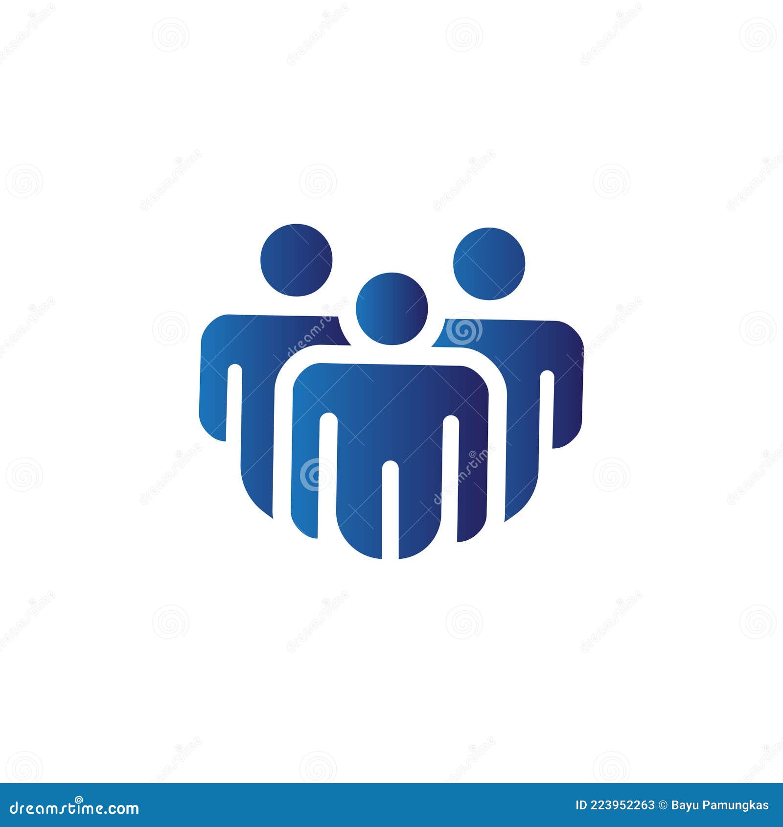 Group People Logo Icon Template Stock Illustration - Illustration of ...
