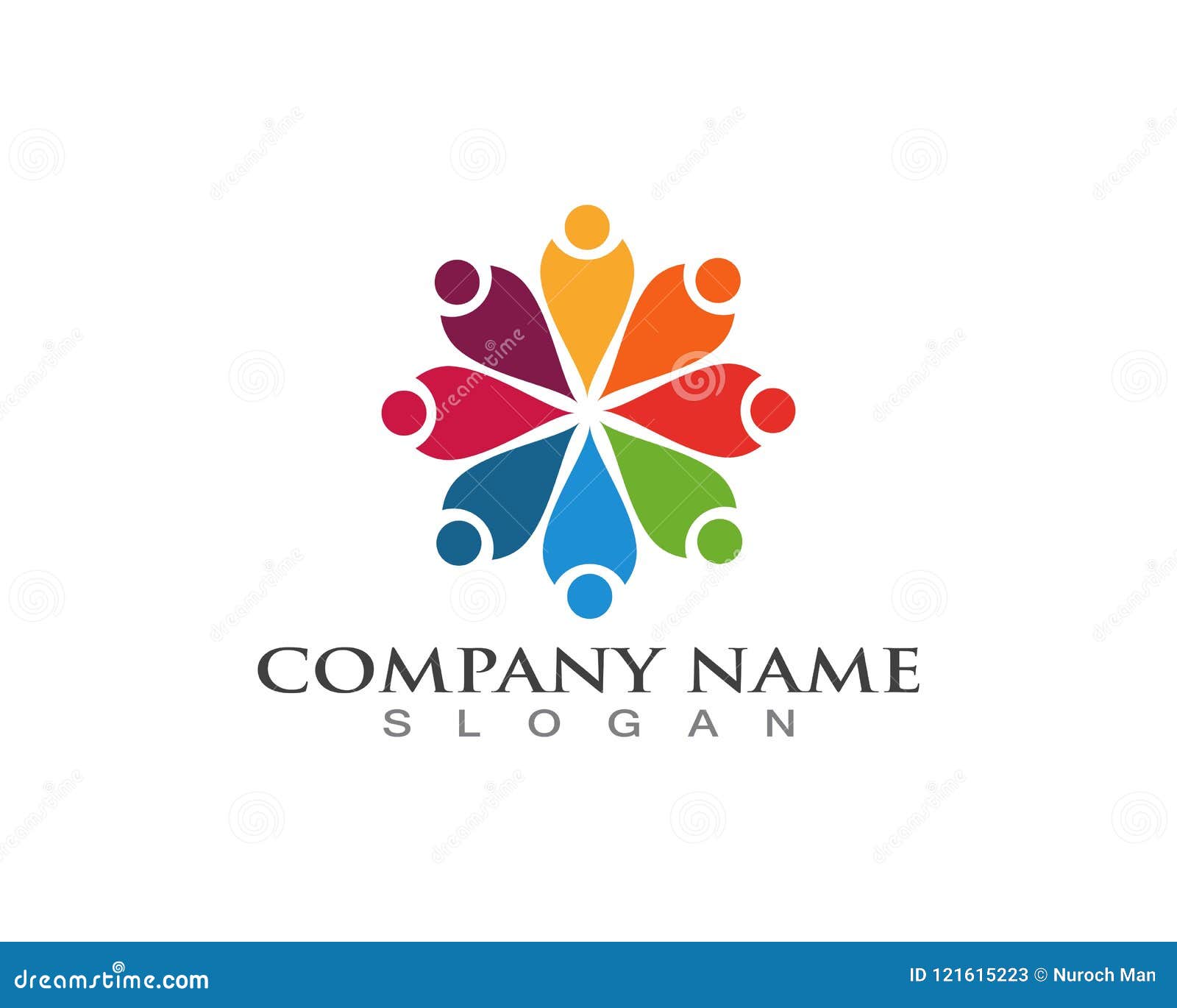 Group People Logo and Symbol Template Stock Vector - Illustration of ...