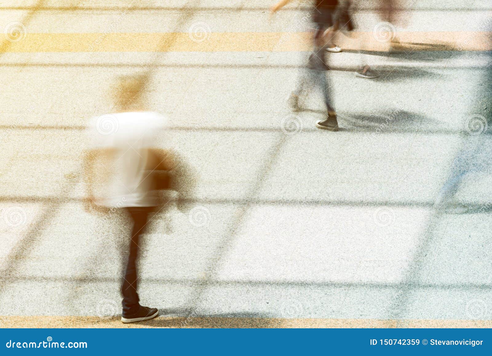 Group of People, Motion Blur Effect Stock Image - Image of blur, fast ...