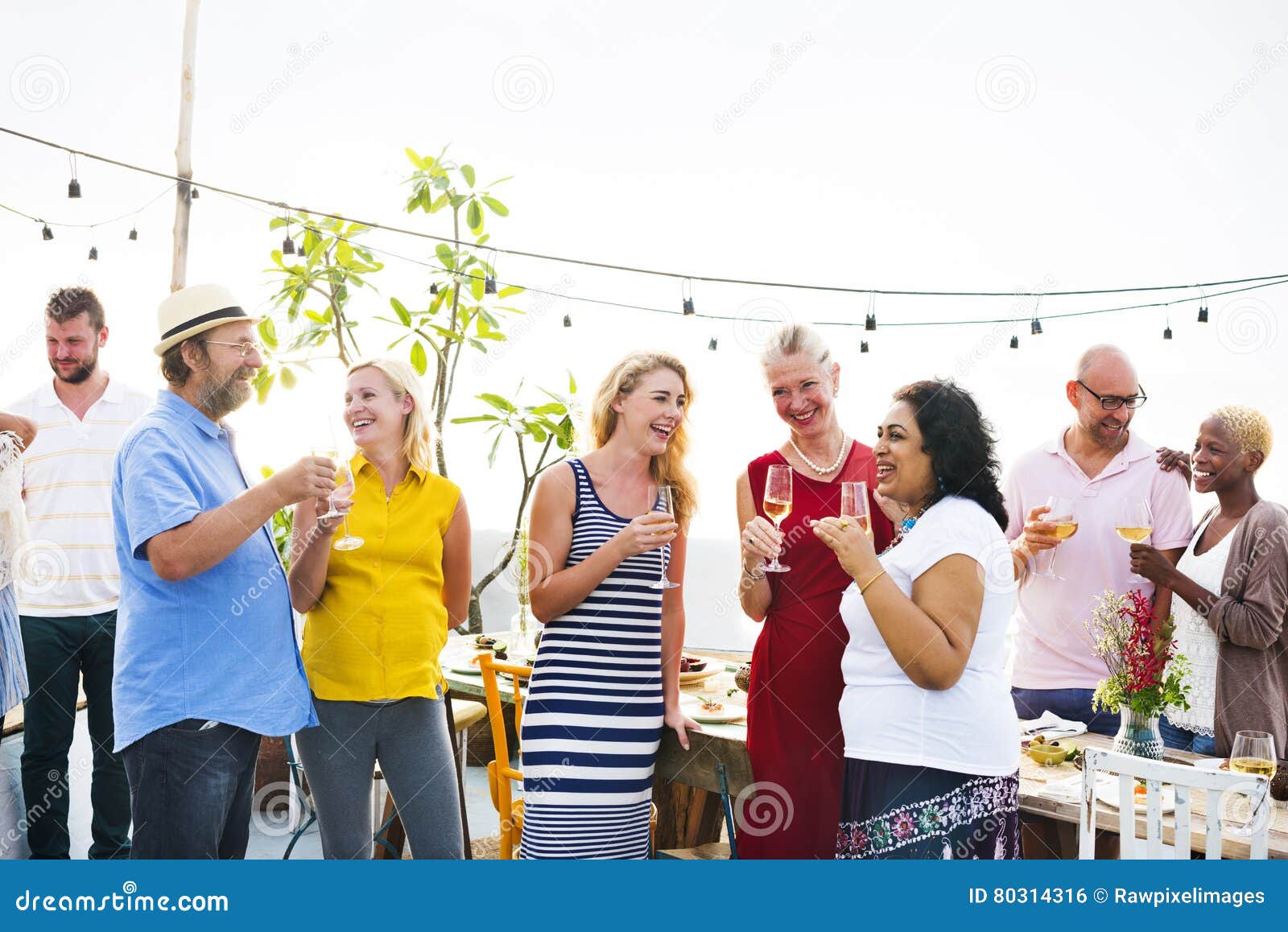 Group of People Party Concept Stock Photo - Image of celebration, drink ...
