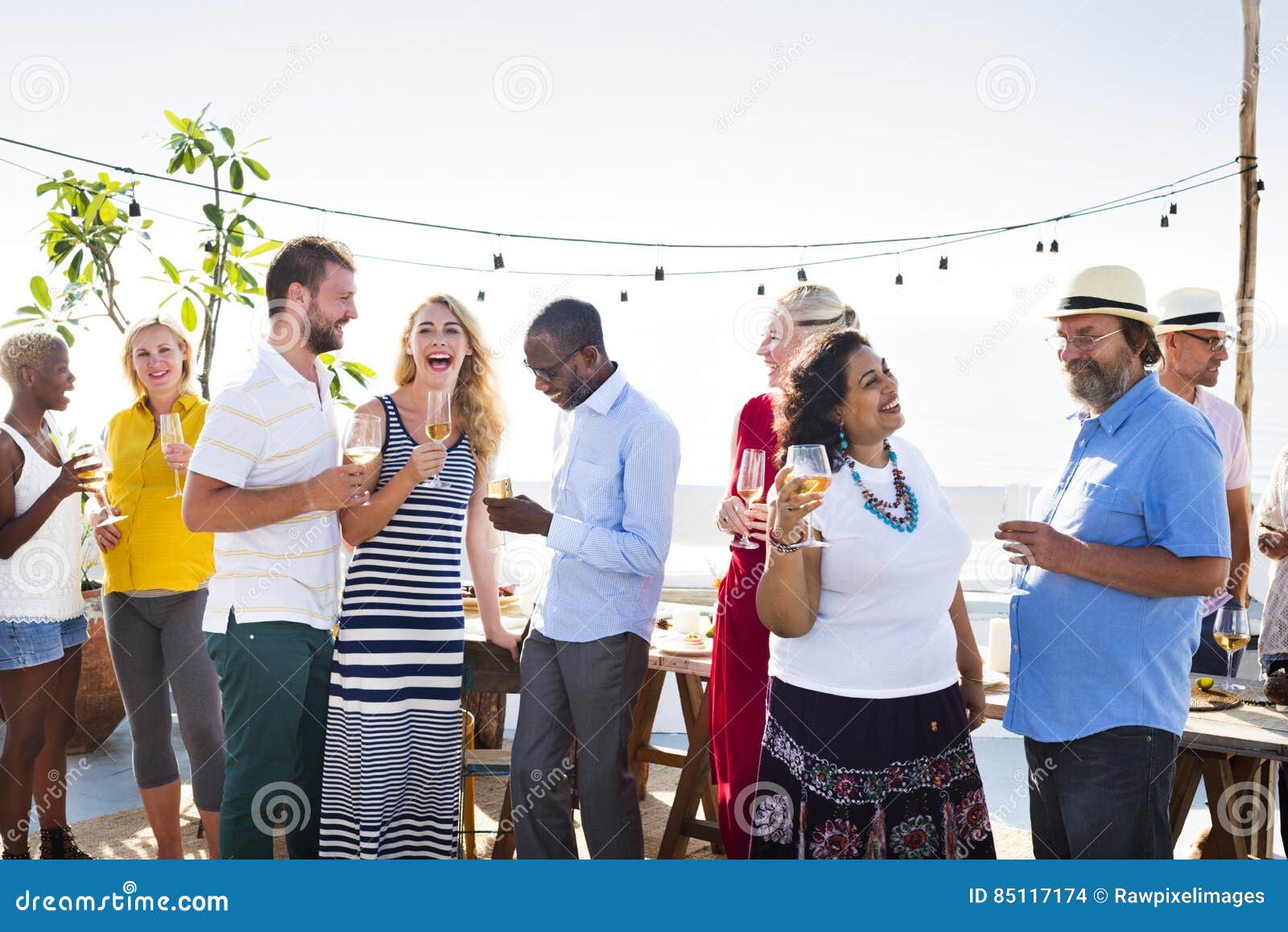 Group of People Party Concept Stock Photo - Image of creative, glass ...