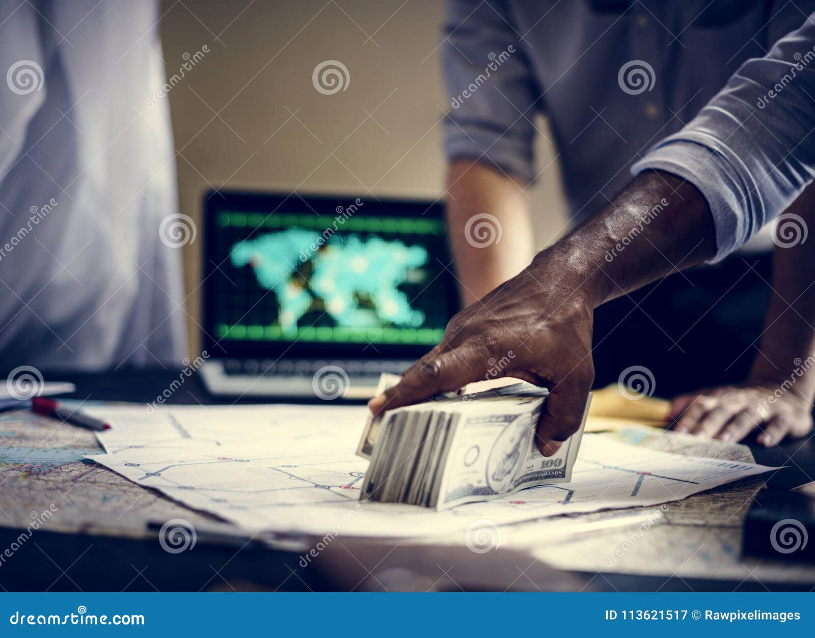 Group of People Planning on Criminal Stock Image - Image of espionage ...