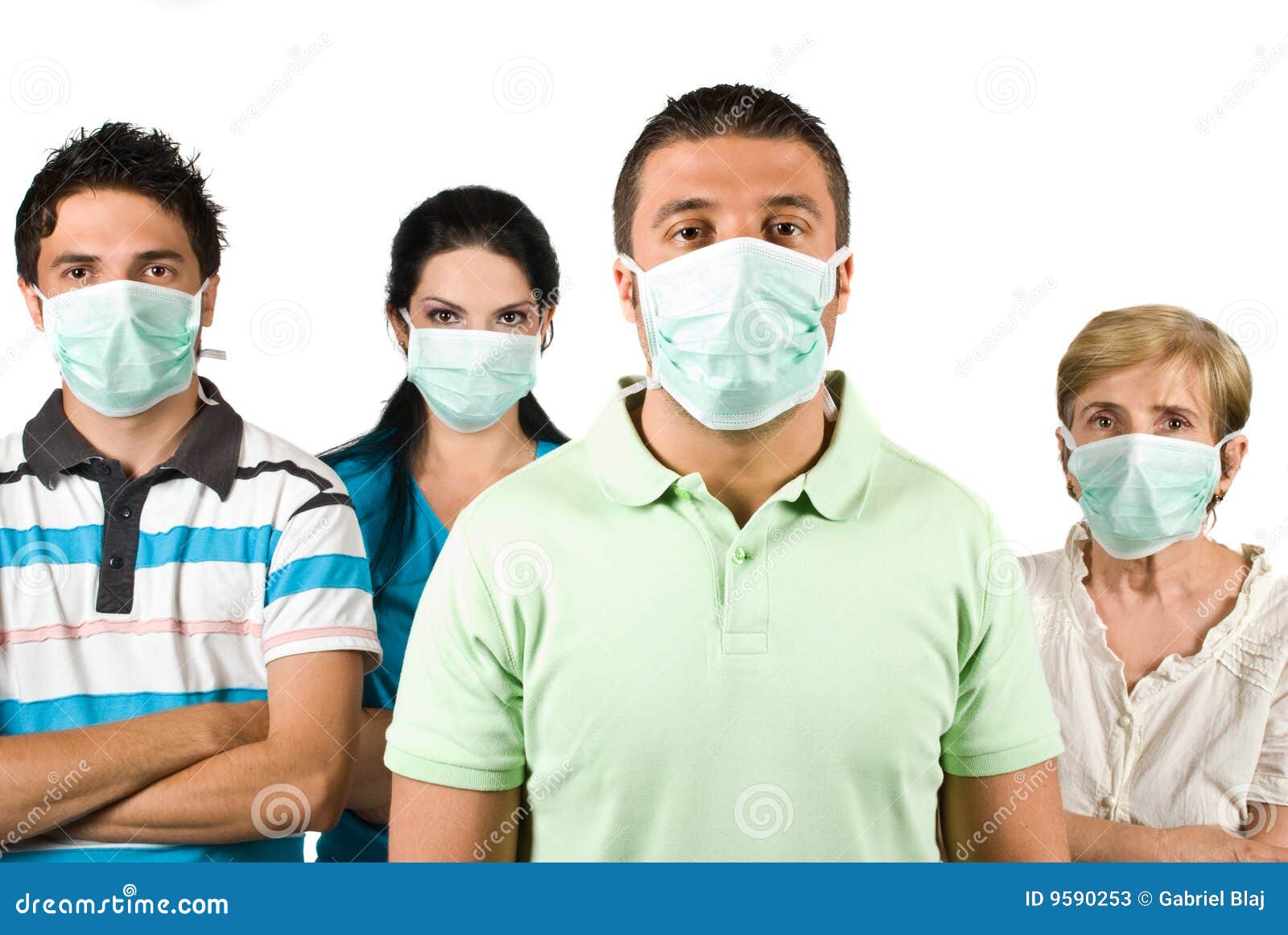 Group of People with Protective Mask Stock Image - Image of alert ...