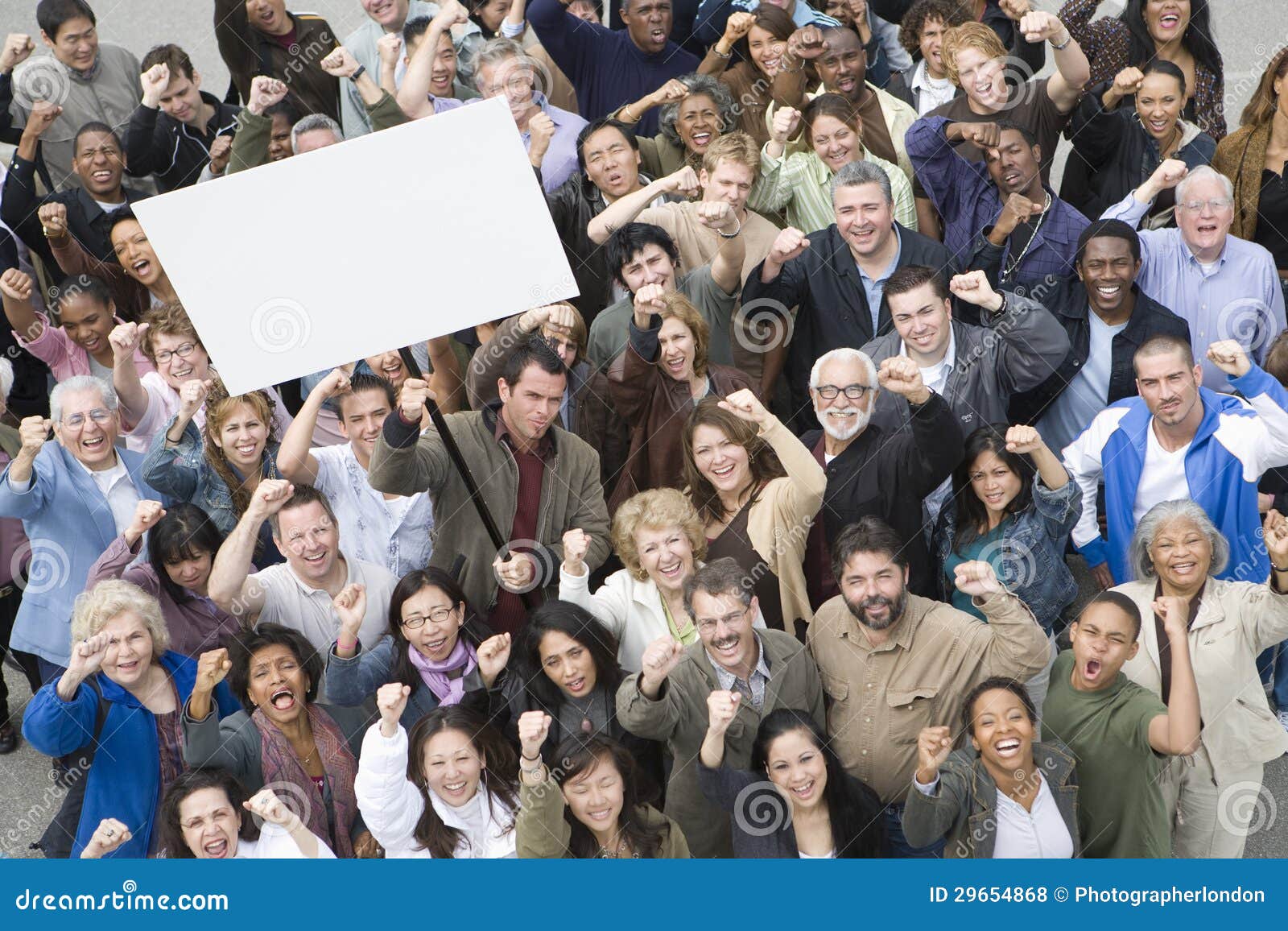 Group of People in Rally stock photo. Image of african - 29654868