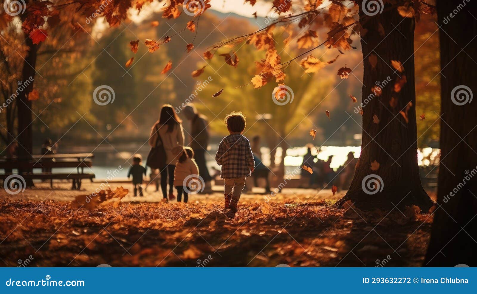 Group of People Relaxing among Trees in City Park Stock Illustration ...