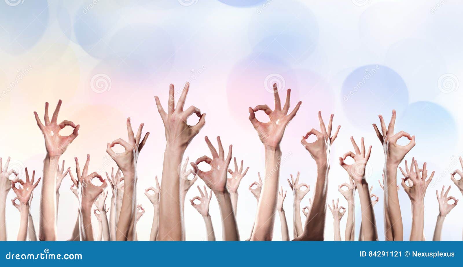 Group of People Rise Hands . Mixed Media Stock Image - Image of suit ...