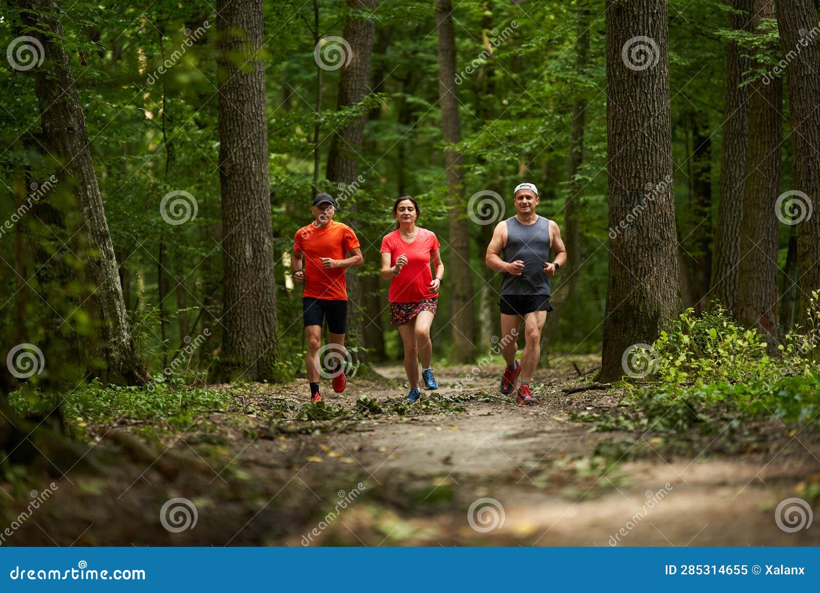 Group of people running stock image. Image of outdoor - 285314655