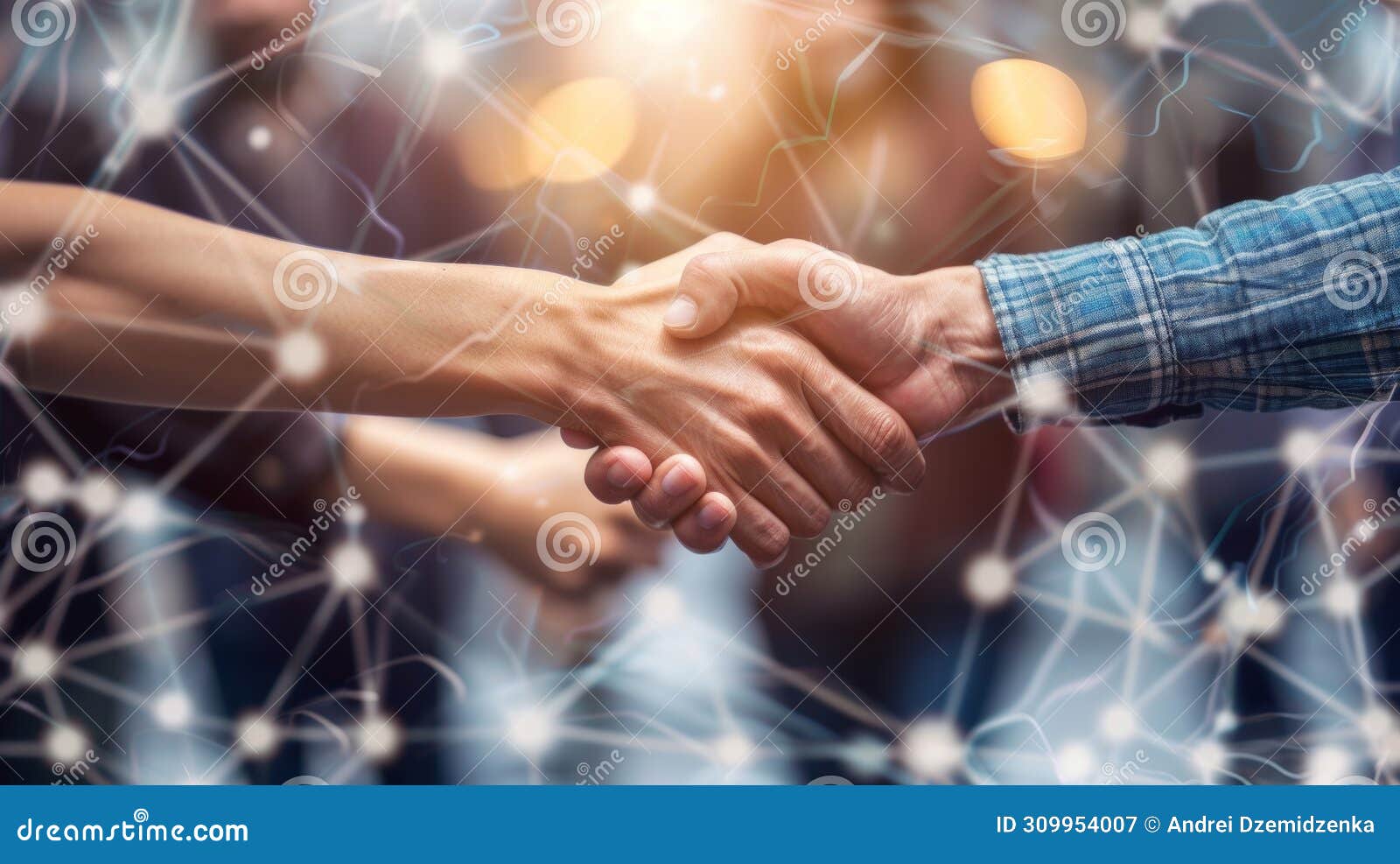 Group of People. Shaking Hands. Customer Support. Human Relation ...