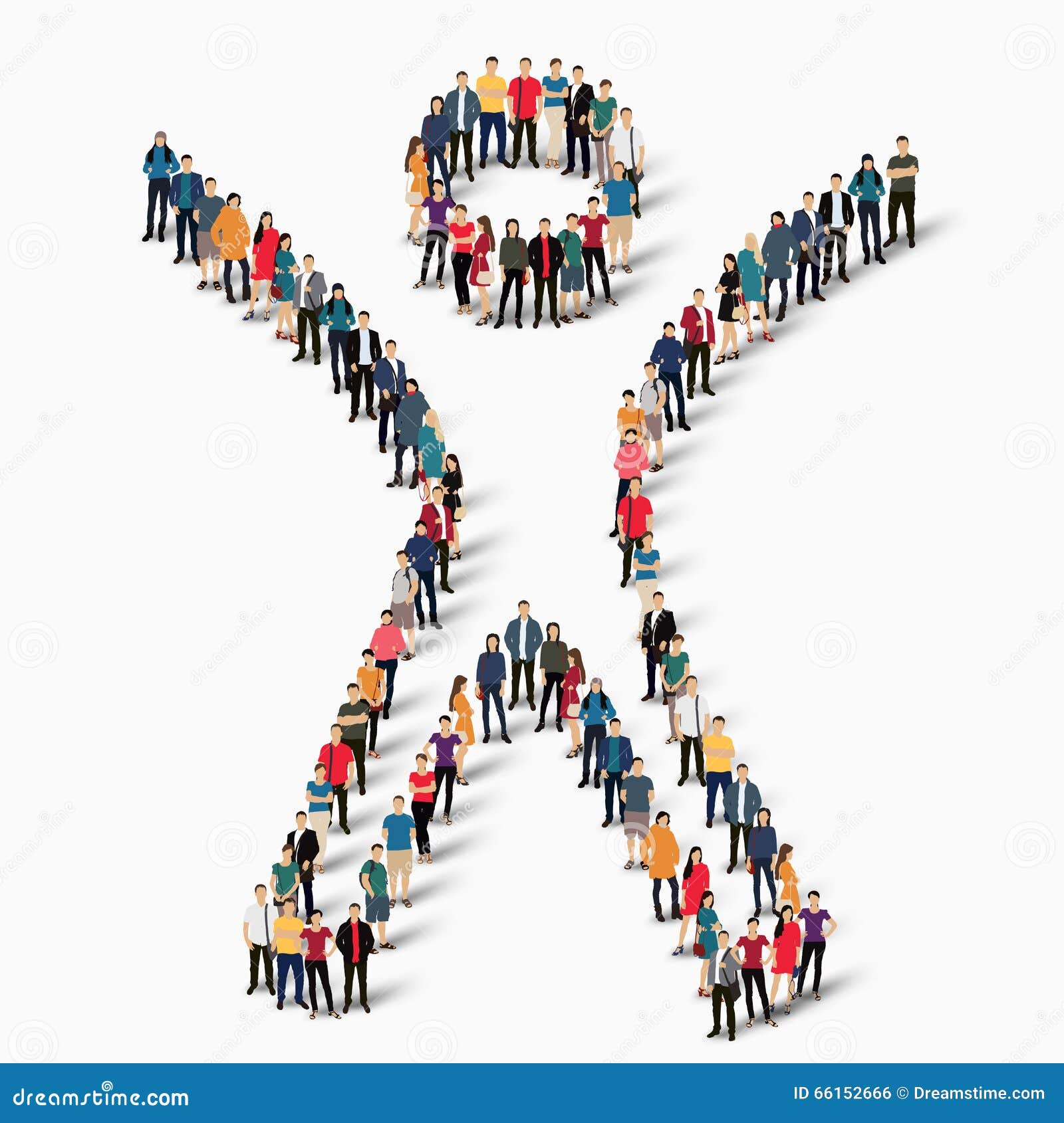 Group people shape man stock illustration. Illustration of mass - 66152666
