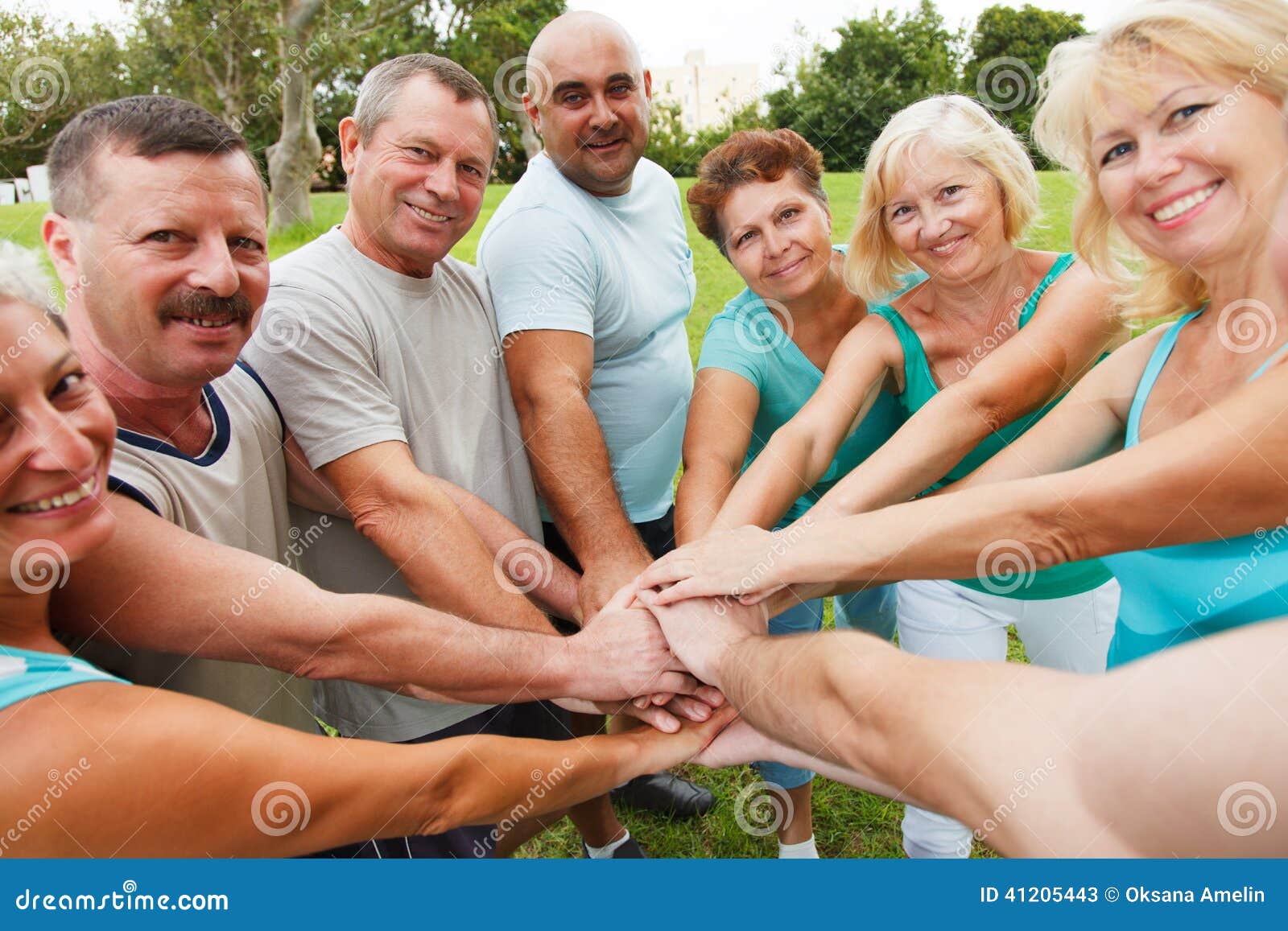 Group of People Showing Unity Stock Image - Image of cheering, concepts ...