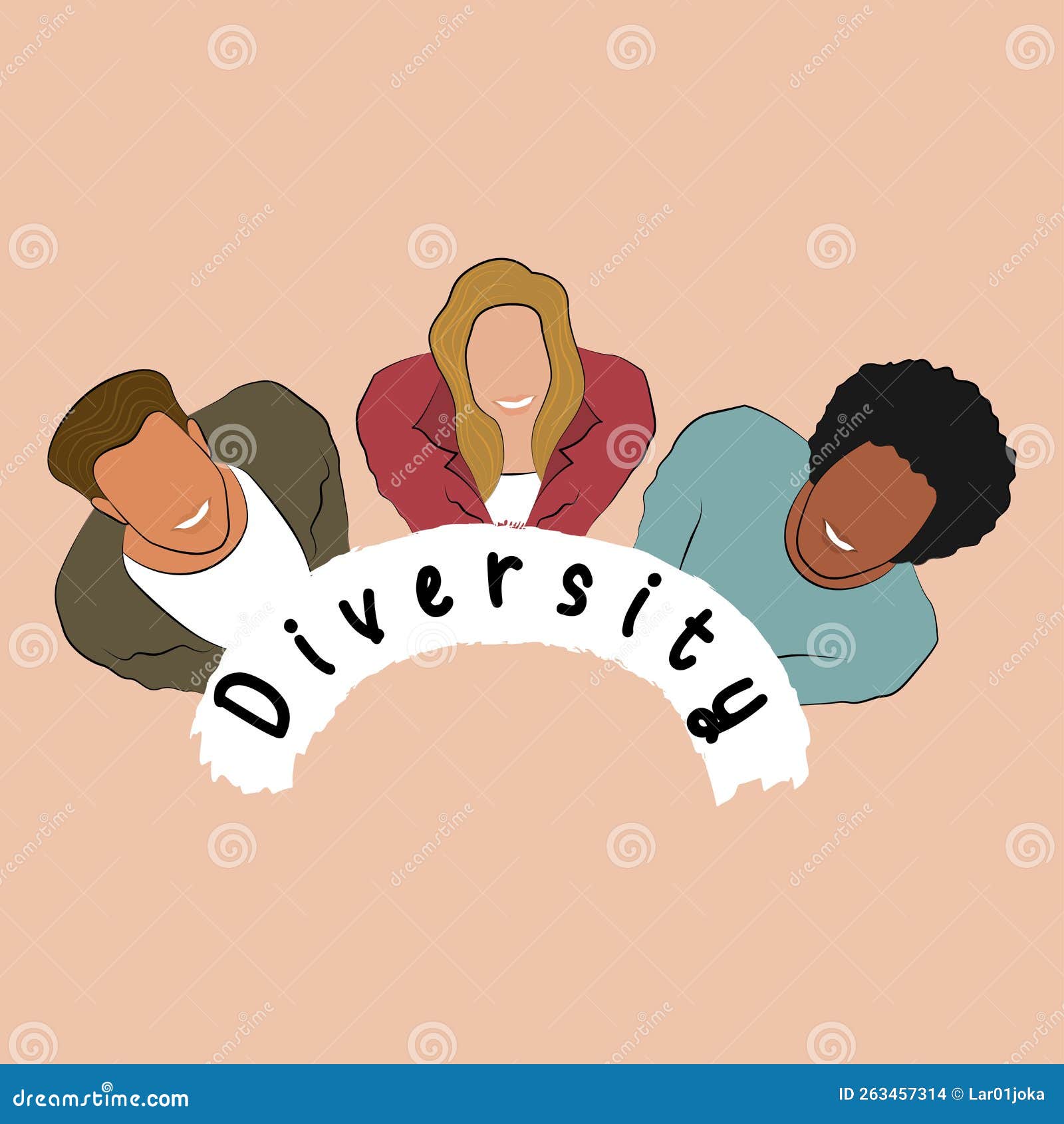 Group of People Smiling Diversity Concept Vector Stock Vector - Illustration of smile, diverse ...