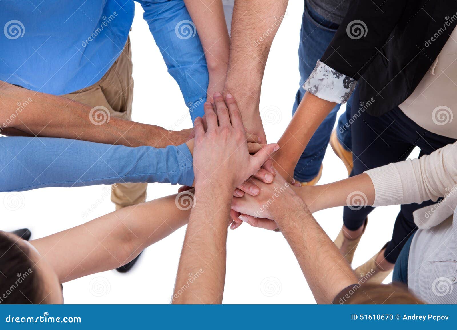 Group of People Stacking Hands Together Stock Photo - Image of ...