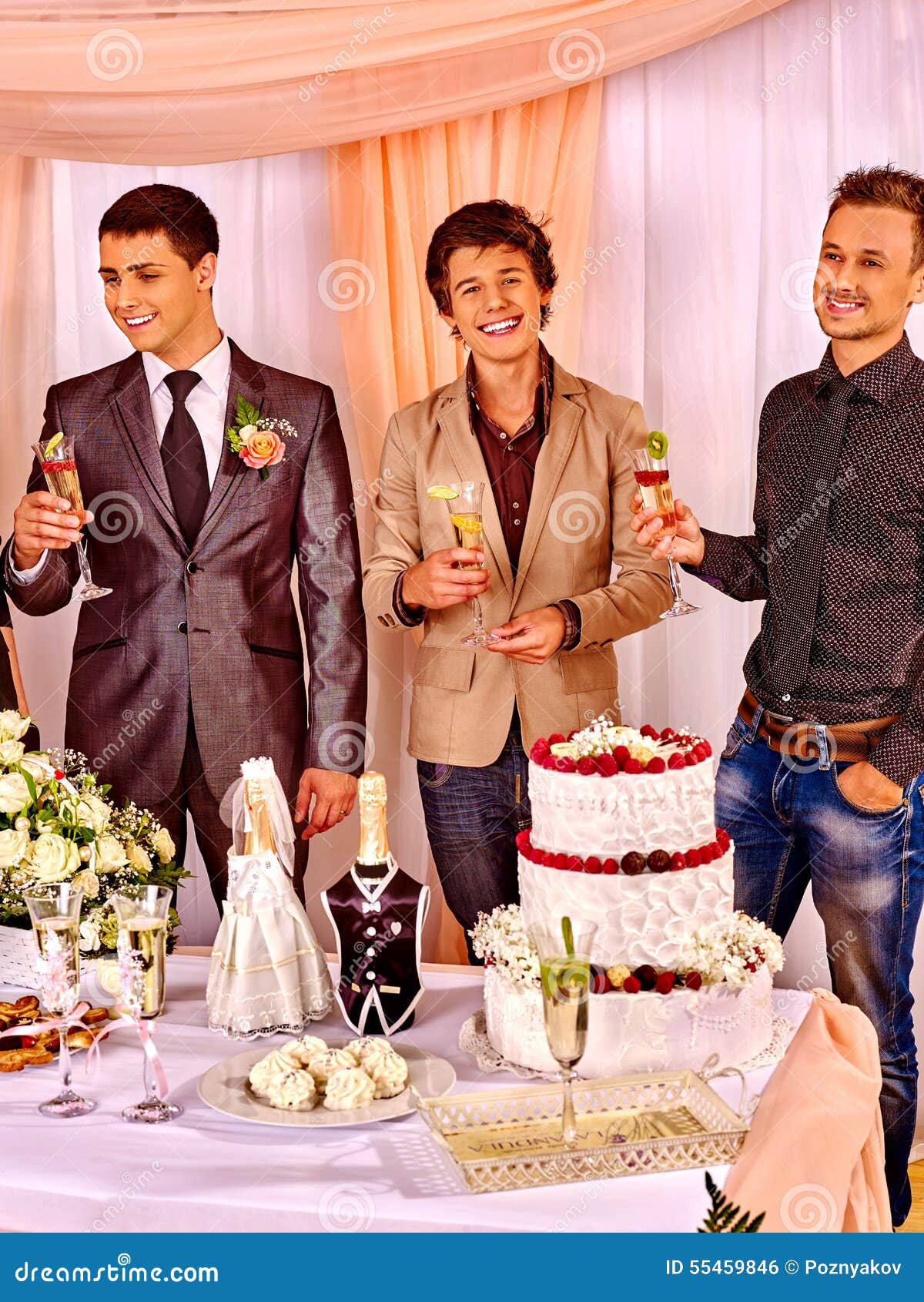 Group People at Stage Party Stock Photo - Image of engagement, drink ...