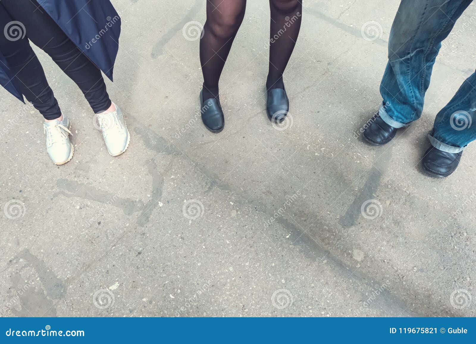 Group of People Standing on a City Street Stock Image - Image of crowd ...