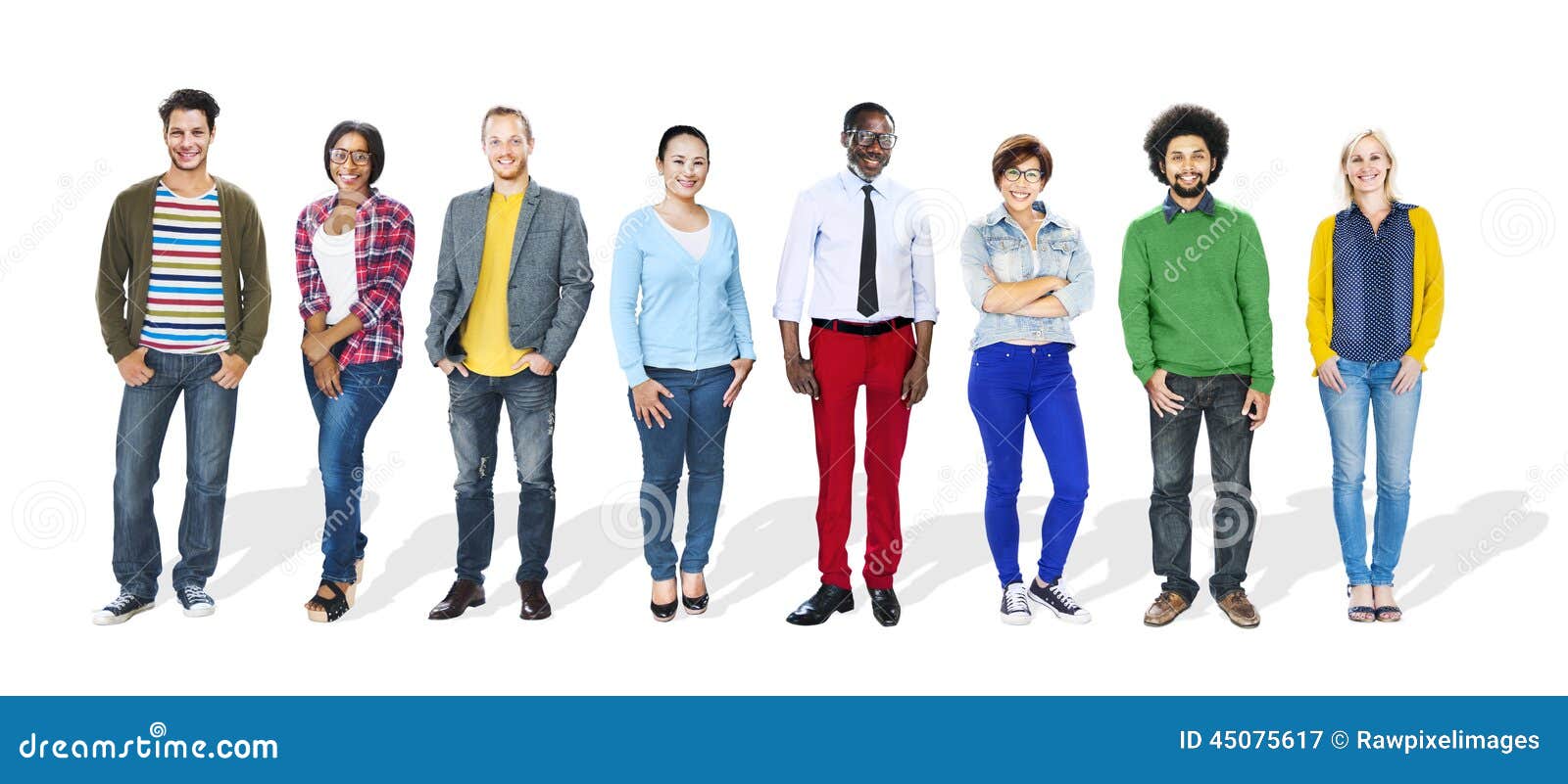 Group of People Standing in a Row Stock Image - Image of descent ... Group of People Standing in a Row Stock Image - Image of descent ...