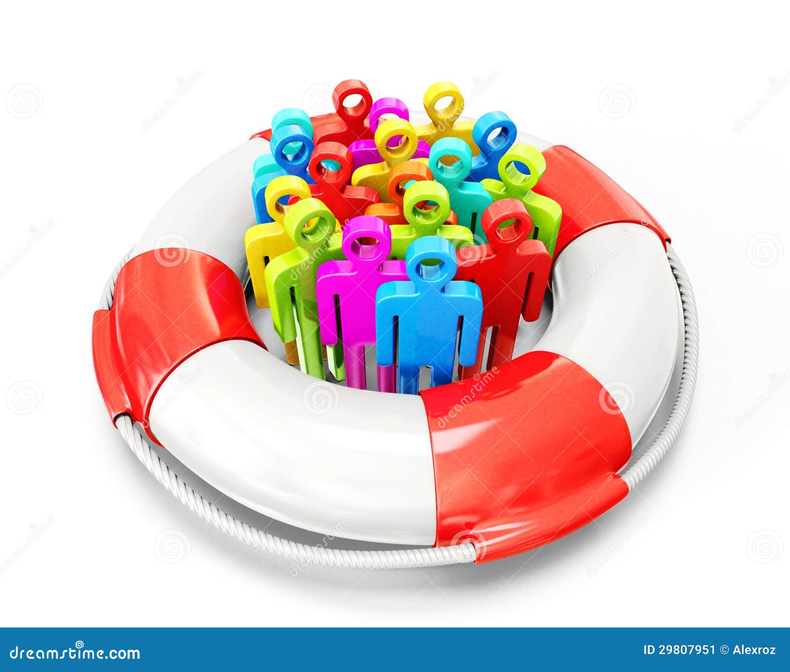 Lifebelt stock illustration. Illustration of buoy, lifeguard - 29807951