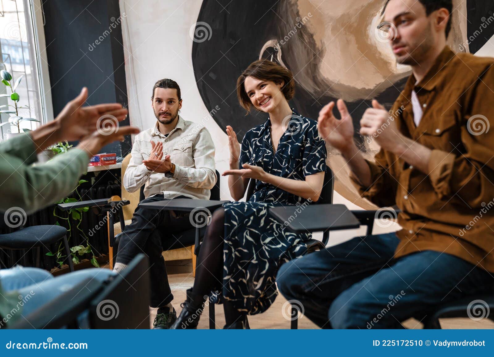 Group of People Studying in the Classroom Stock Photo - Image of ...