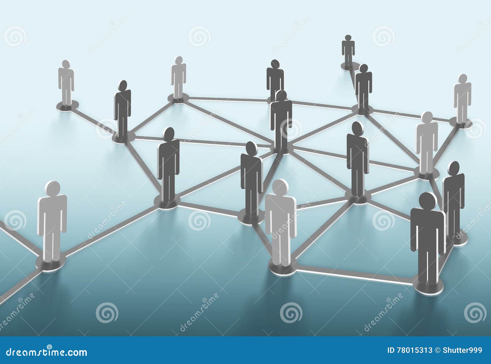 Group of People Talking in Social Network Stock Illustration ...