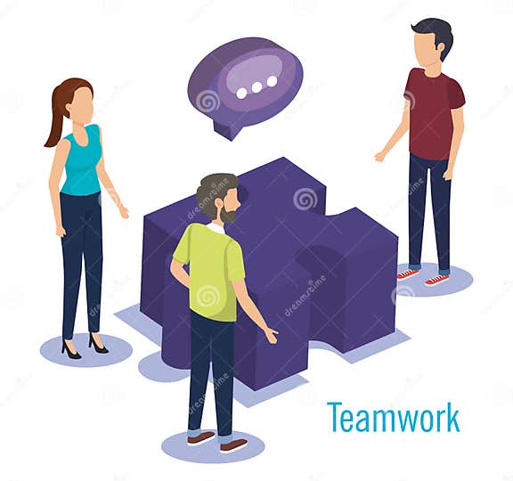 Group of People Teamwork with Puzzle Game Stock Vector - Illustration ... Group of People Teamwork with Puzzle Game Stock Vector - Illustration ...