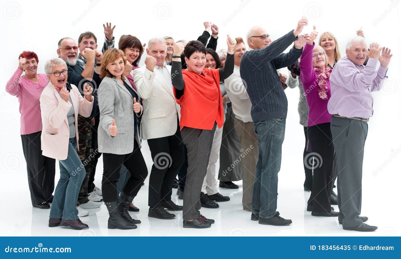 Group of People with Their Hands Up Stock Image - Image of coworker ...