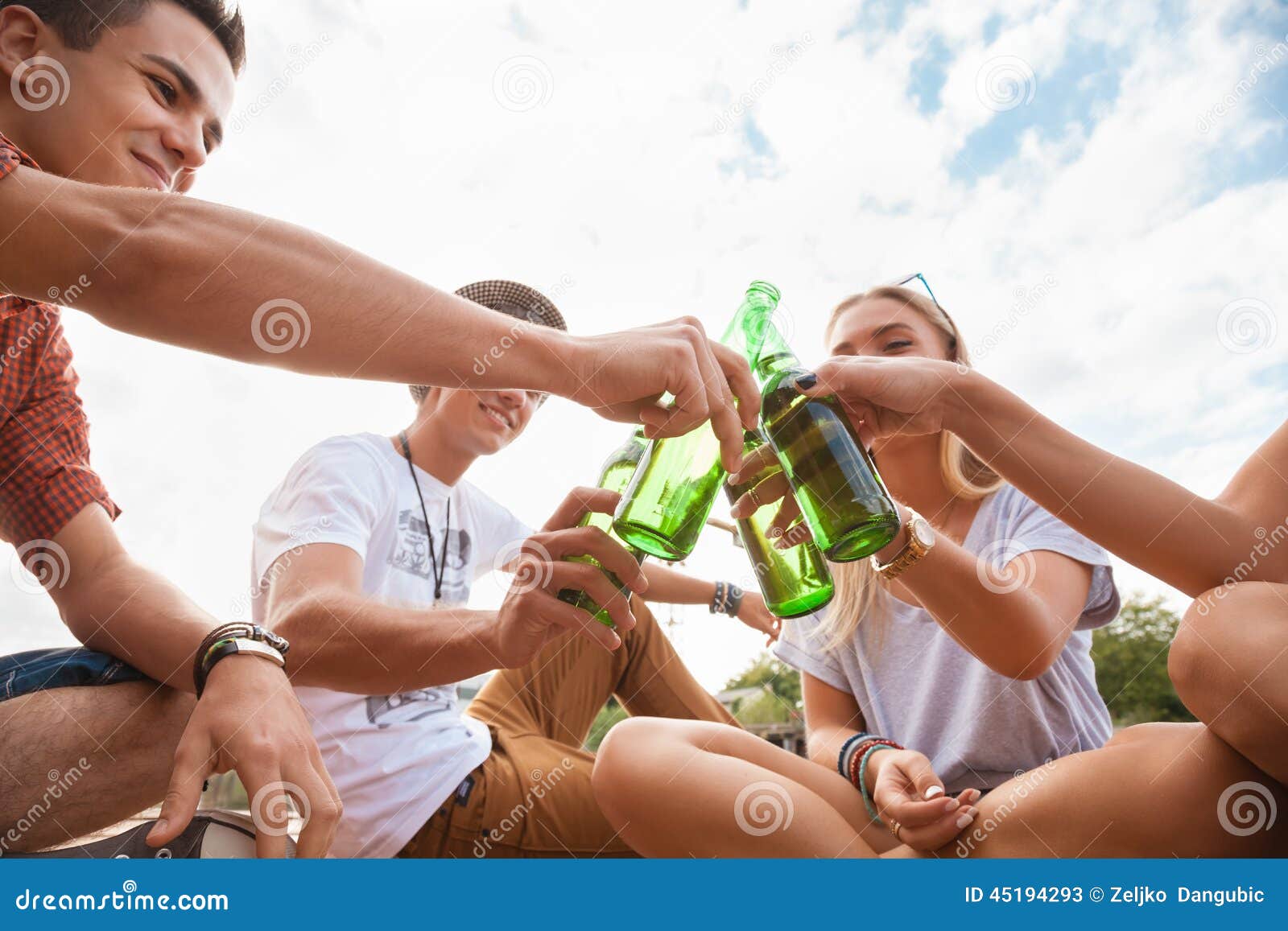 Group of People Toasting stock image. Image of drink - 45194293