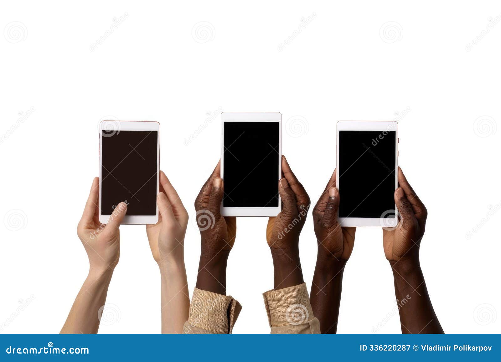 Group of People Using Mobile Devices To Take Photos and Videos Stock ...