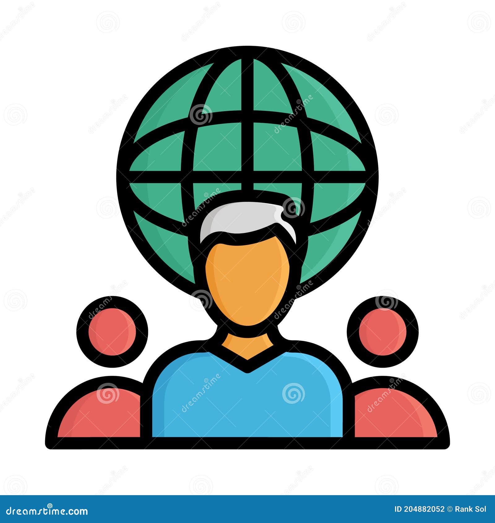 Group, People Vector Icon Which Can Easily Modify or Edit Stock Vector ...