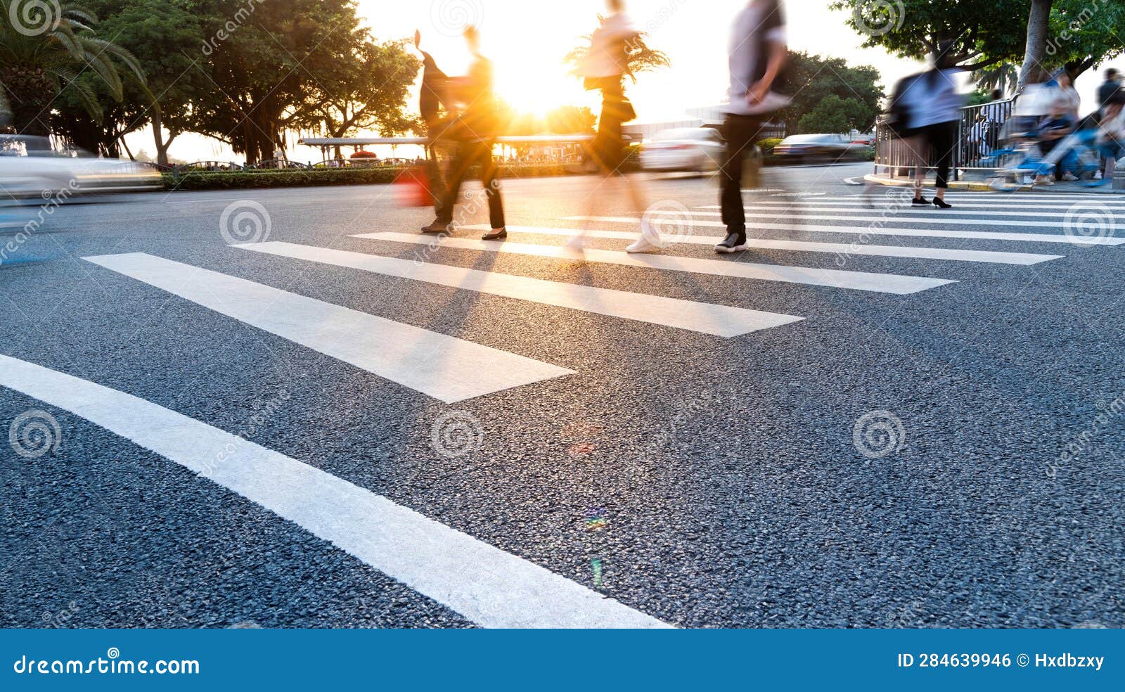 People Walking on the Crosswalk Stock Photo - Image of action, feet ...