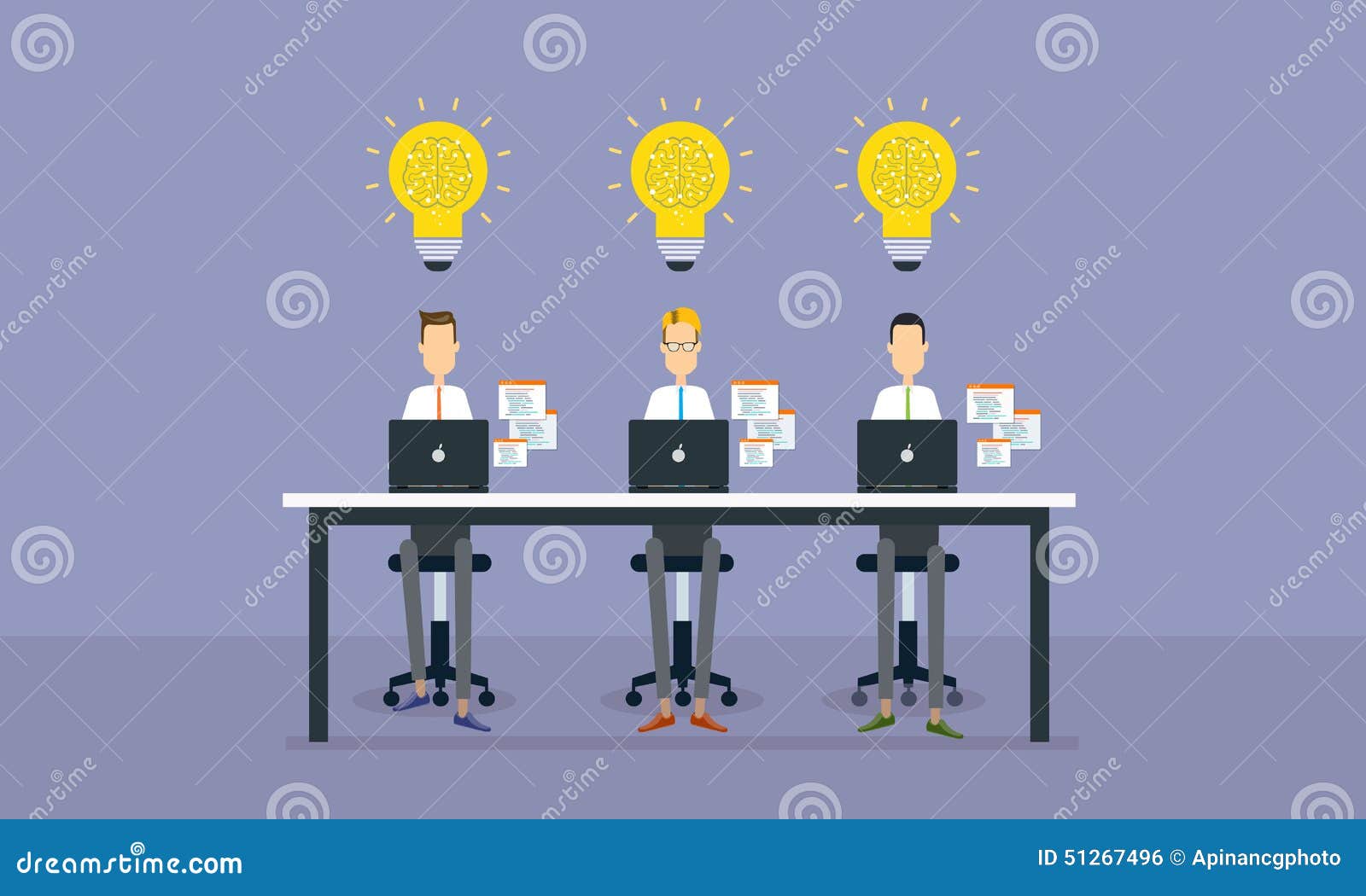 Group People Working and Creative Planning Business Project Stock ...