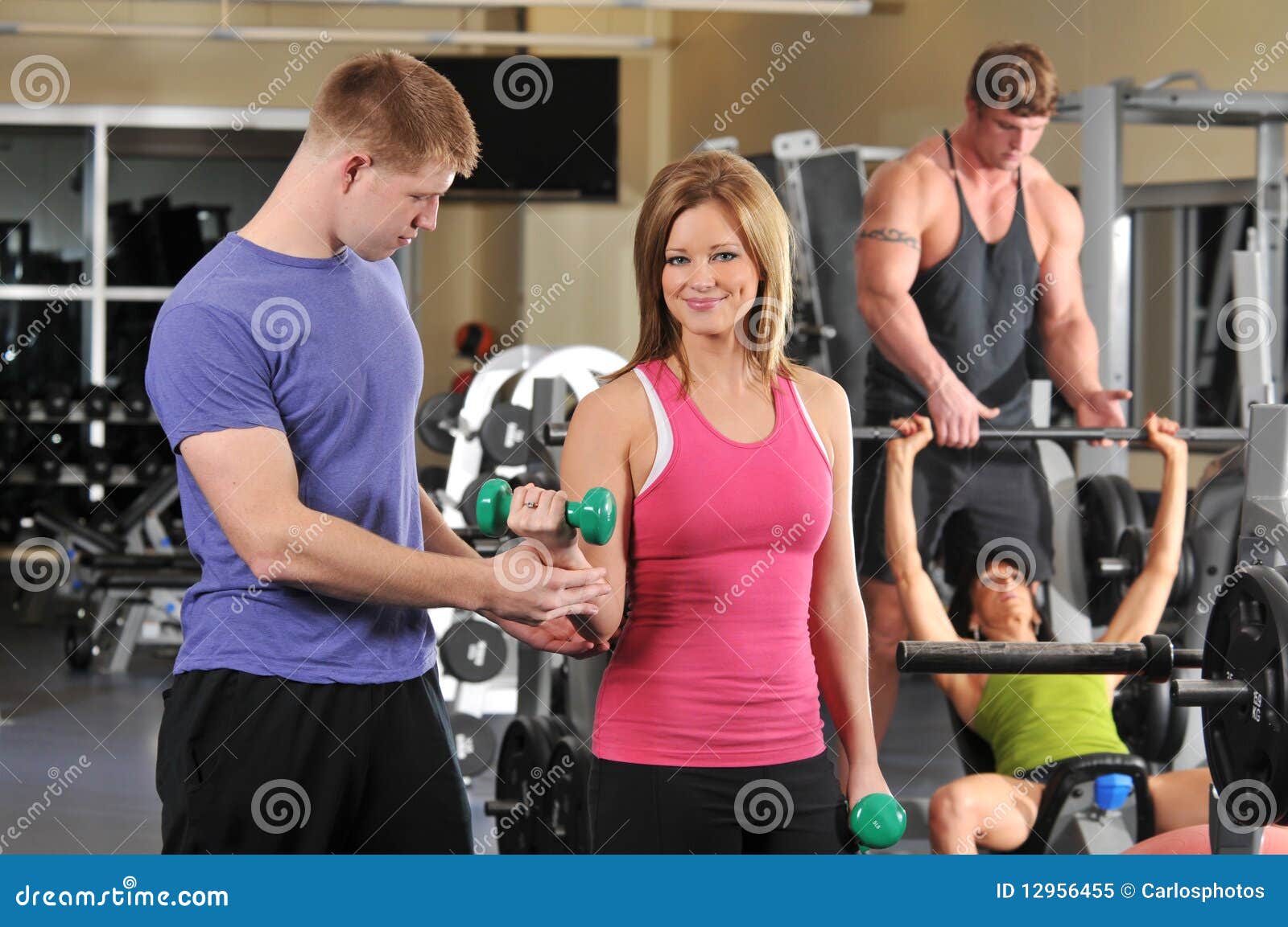 Group of People Working Out Stock Image - Image of determination, sport ...