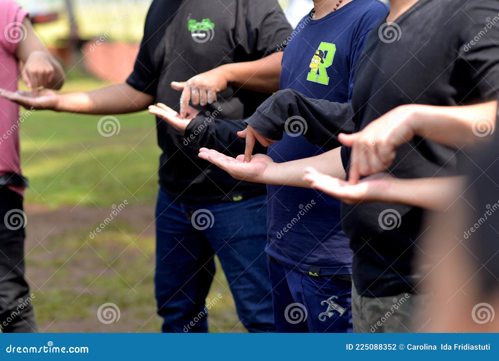 Teamwork is the best stock photo. Image of black, bride - 225088352