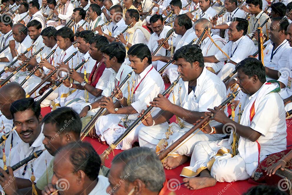 Group Performance of Indian Traditional Music Editorial Photography ...