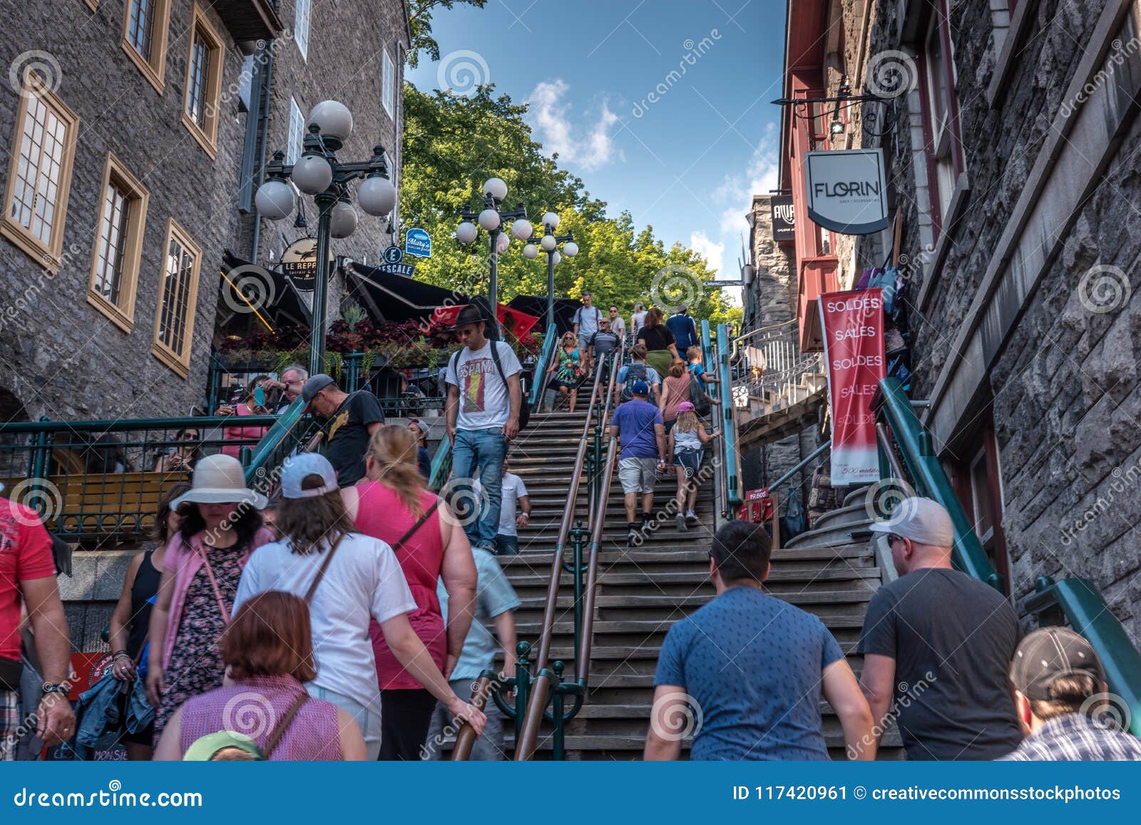 Group Of Person On Stairs Picture. Image: 117420961
