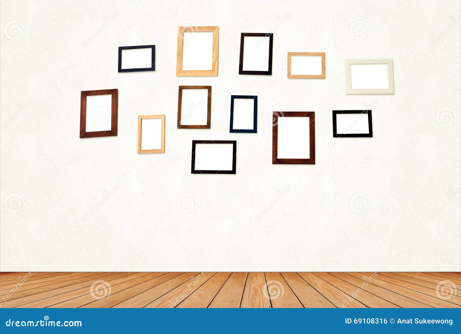 Group photo frames stock photo. Image of decoration, exhibit - 69108316
