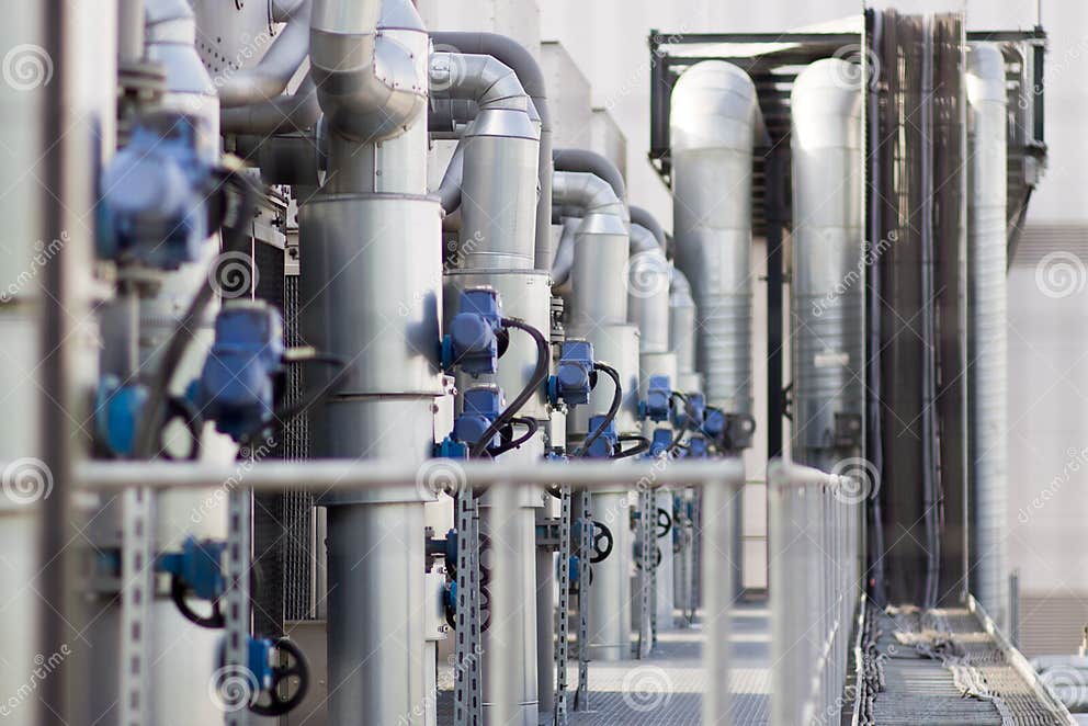 Group of pipes stock photo. Image of metal, sensor, valve - 25377316