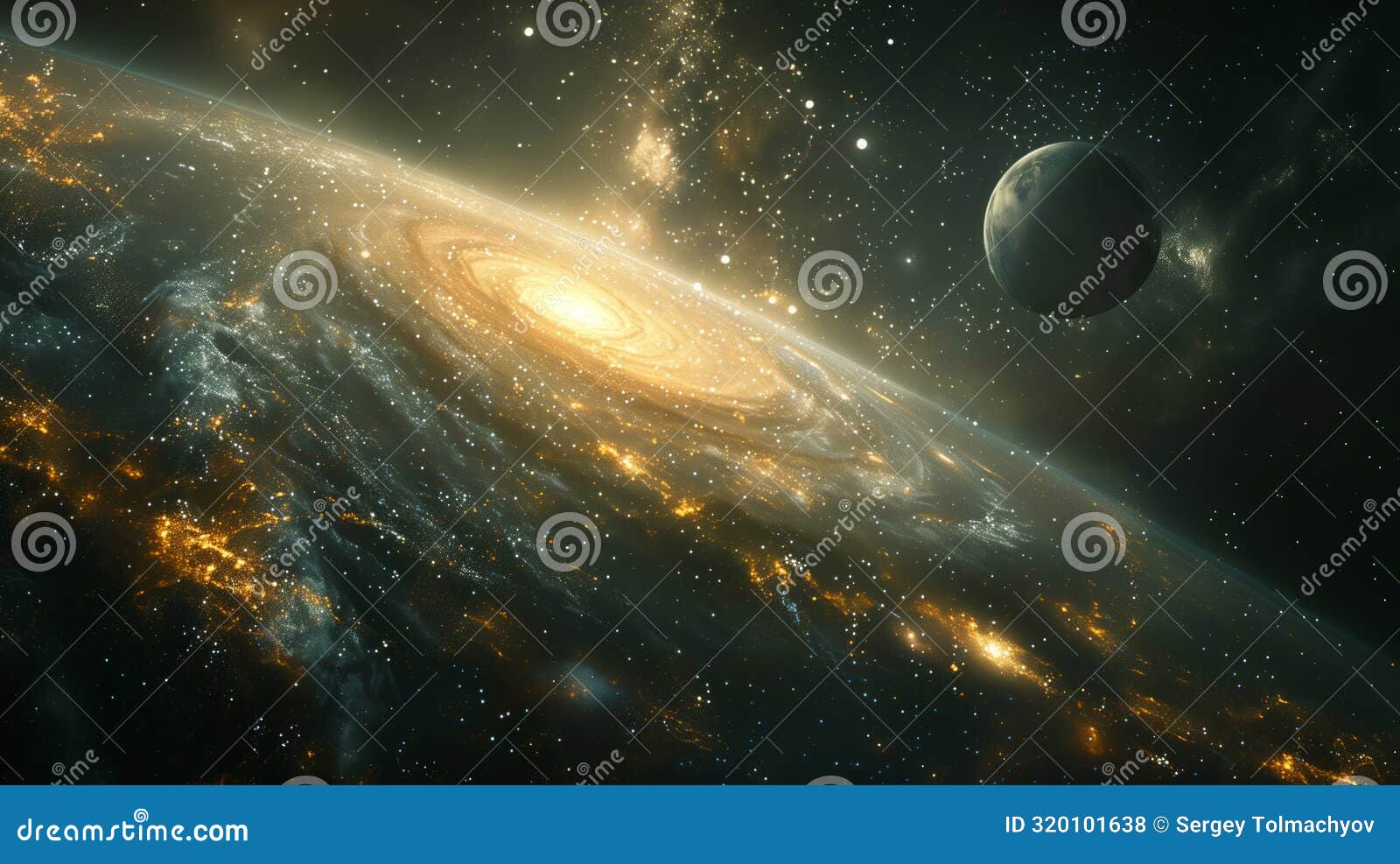 Group of Planets and Stars in the Sky Stock Photo - Image of stargazing ...