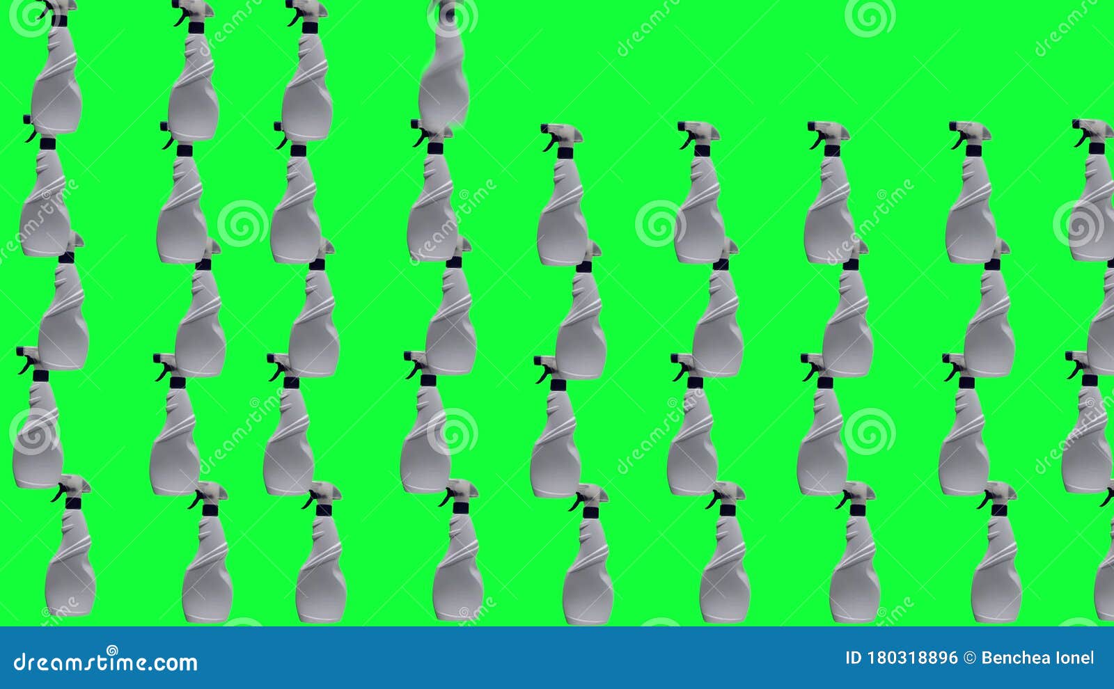 Group of Plastic Bottles Animation, Editable Green Screen -Chroma Key ...