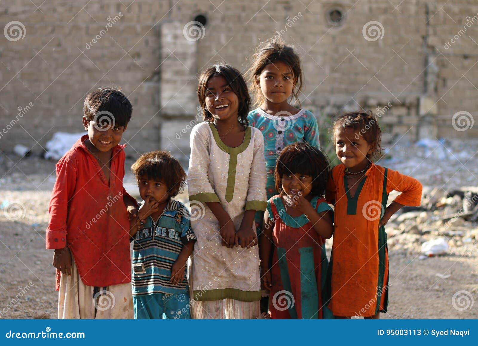 Group of poor editorial stock photo. Image of pakistan - 95003113
