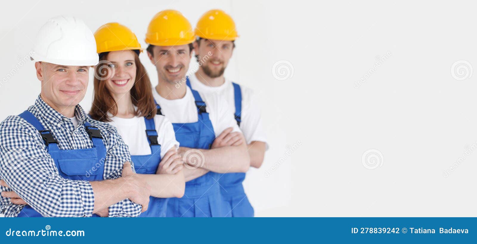 Group portrait of workers stock photo. Image of team - 278839242